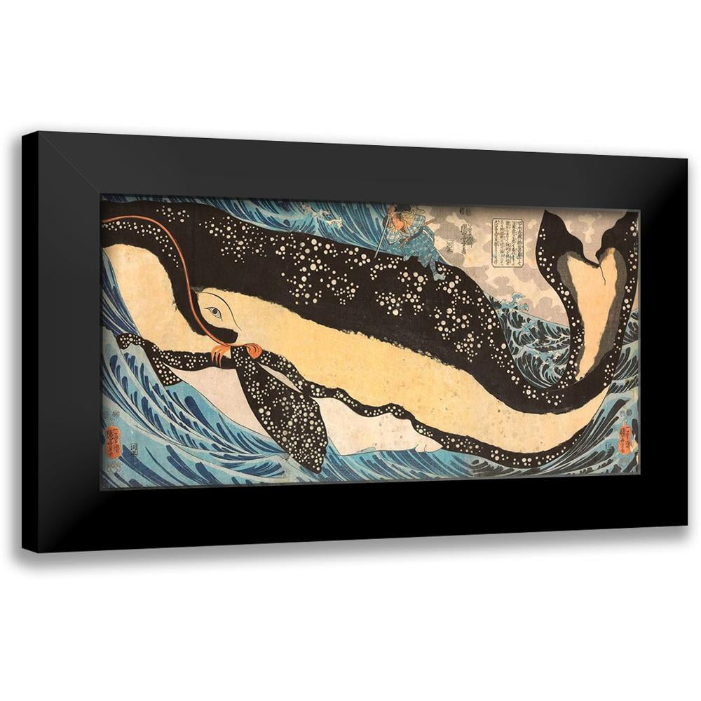 Kuniyoshi, Utagawa 14x9 Black Modern Framed Museum Art Print Titled ...