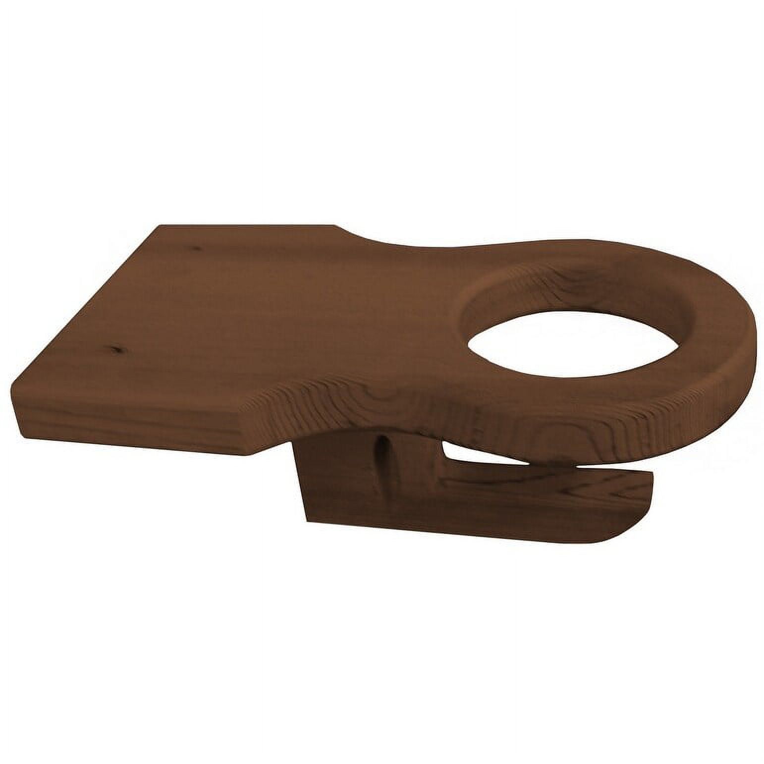 Kunkle Holdings, LLC Pressure Treated Pine Cupholder Mushroom Stain ...