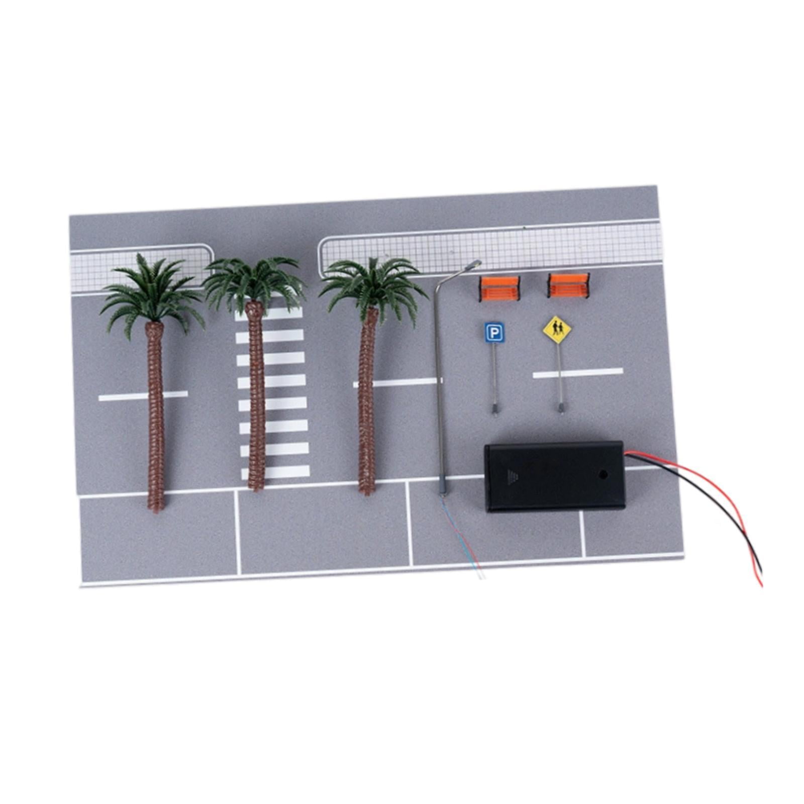 Kuntesetty 1/64 Model Road Scene Backdrop Scene Model Simulation ...