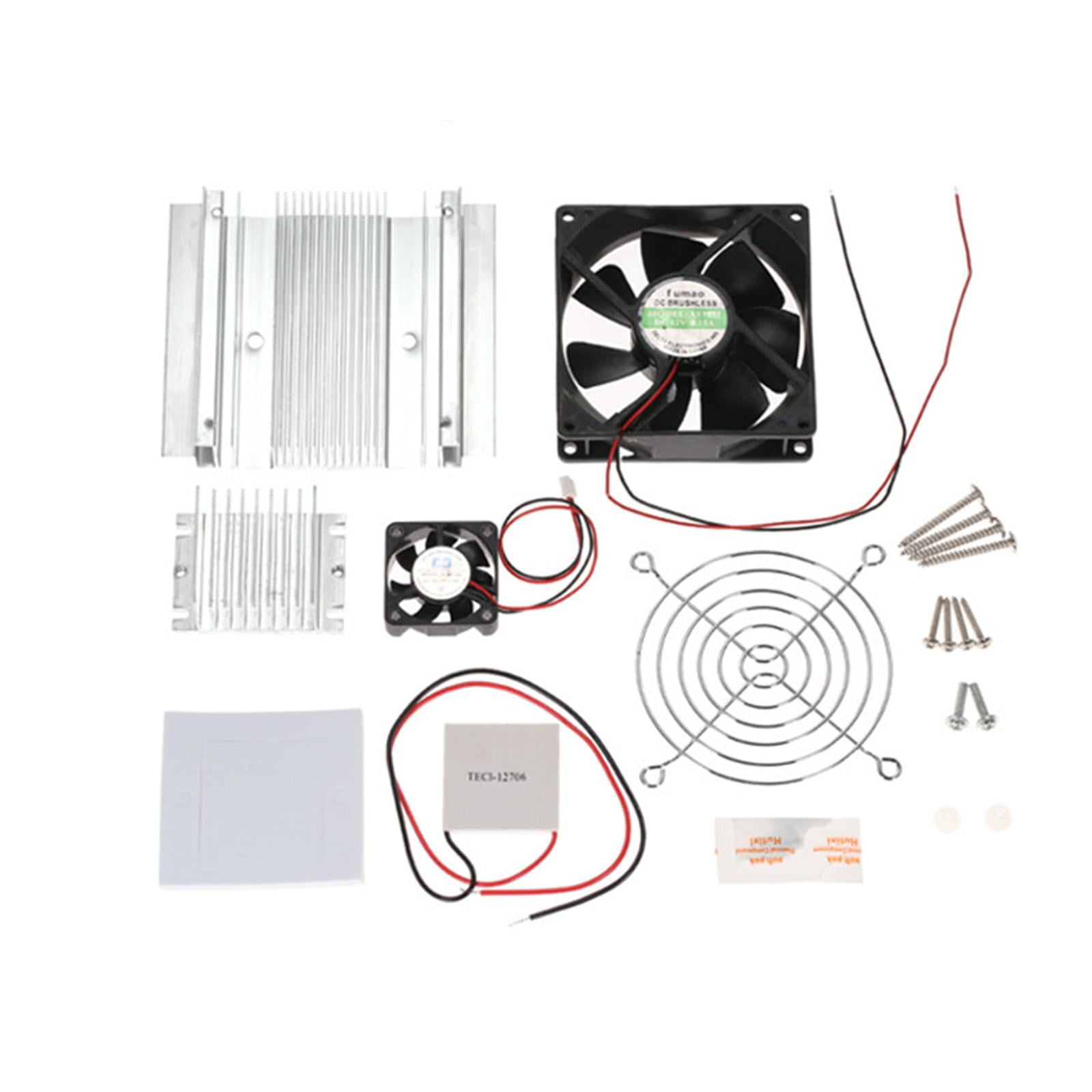 Kuntesetty 12V Cooling System 50W Easy to Install Versatile Heat Sink ...