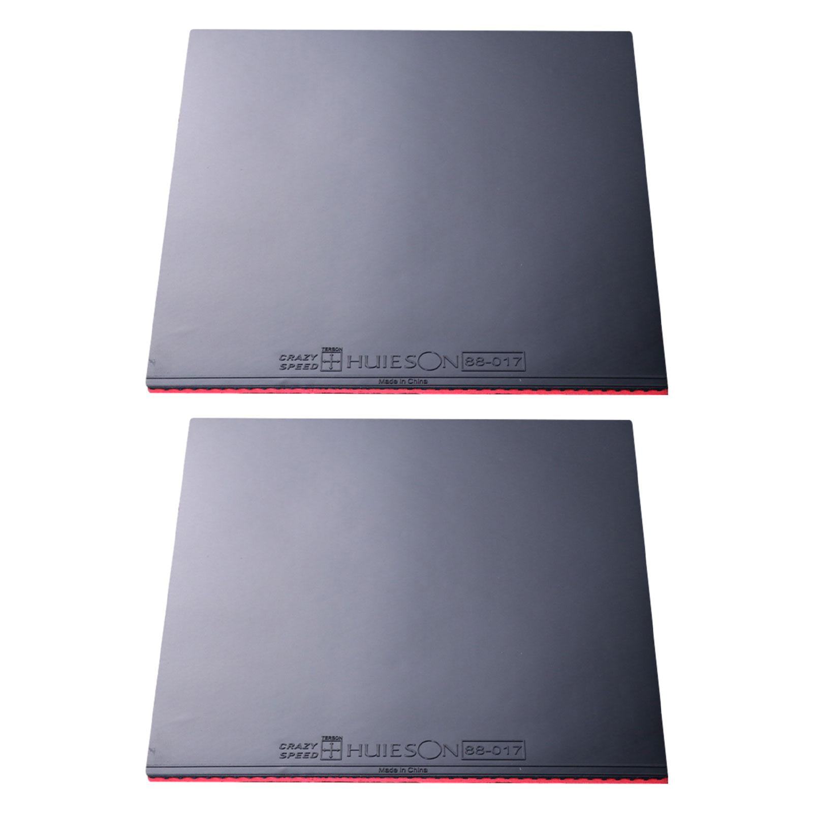 Kuntesetty 2 Pieces Replacement Pong Racket Rubber Portable Outdoor ...