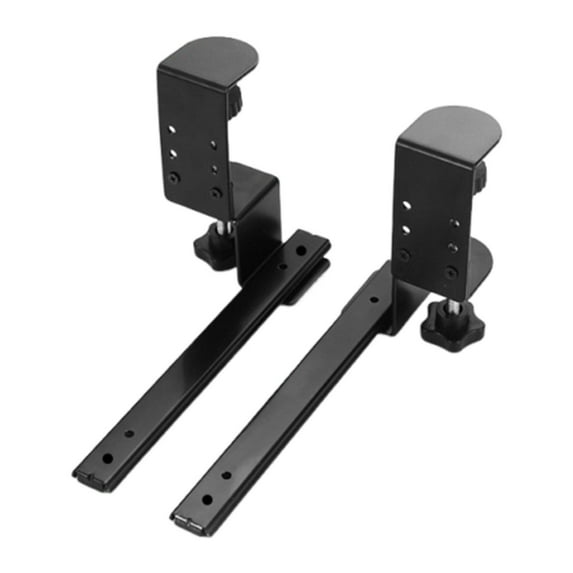 Kuntesetty 2 Pieces under Desk Keyboard Tray Slide Drawer Glides ...