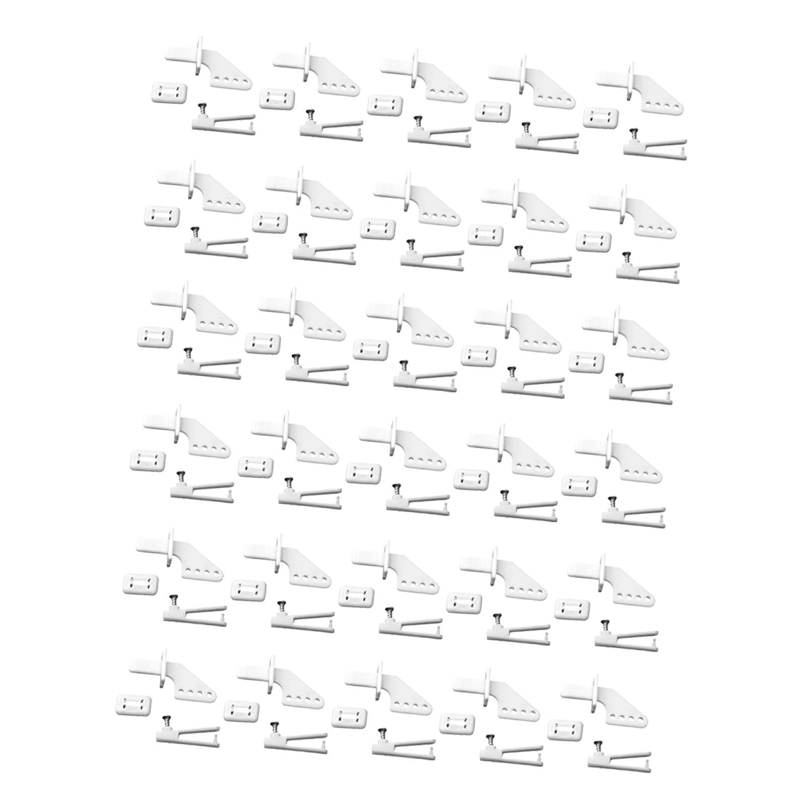 Kuntesetty 30 Pieces Control Horns Kits DIY Accessories Projects with ...