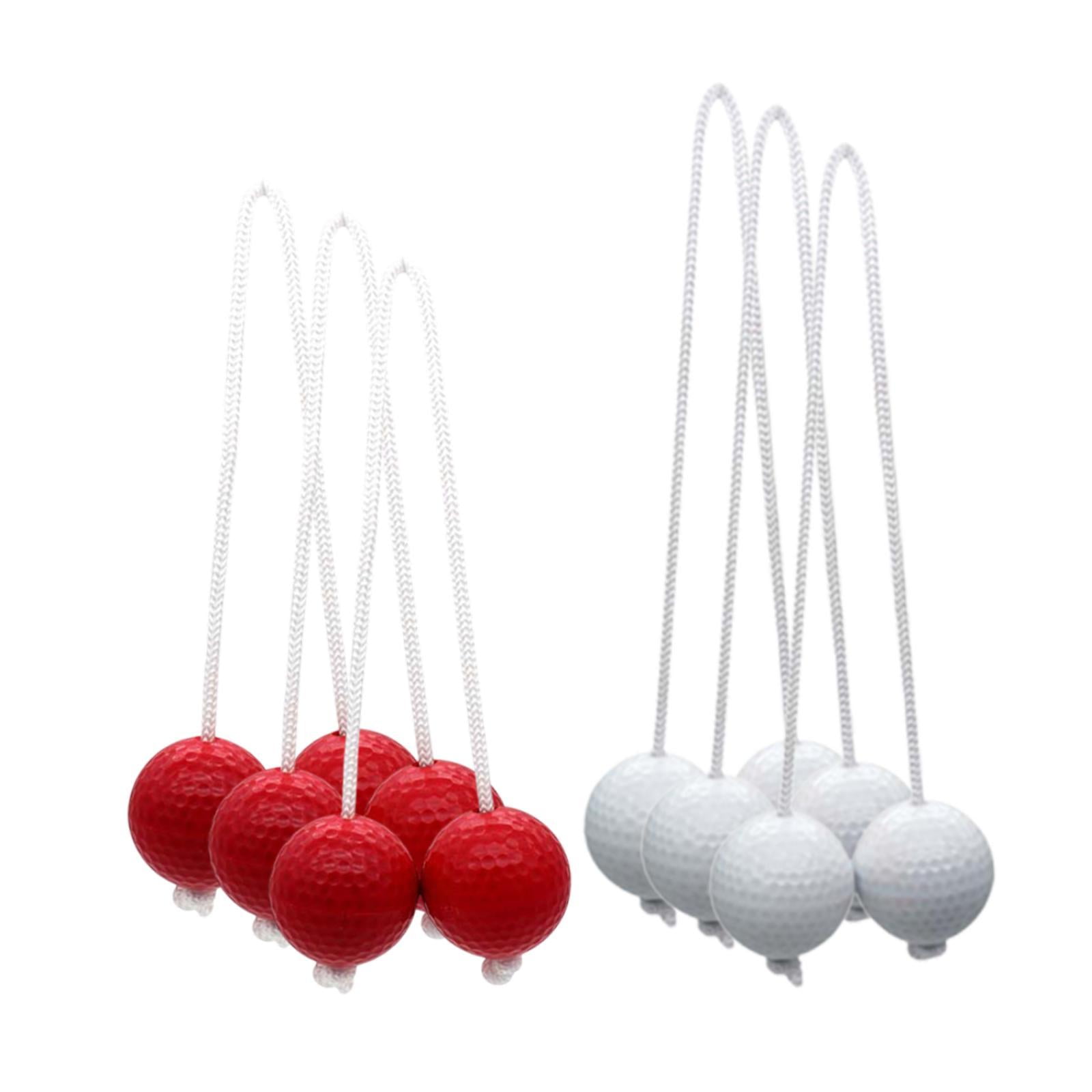 Kuntesetty 6 Pieces Ladder Balls Ladder Toss Game Outdoor Lawn Yard ...