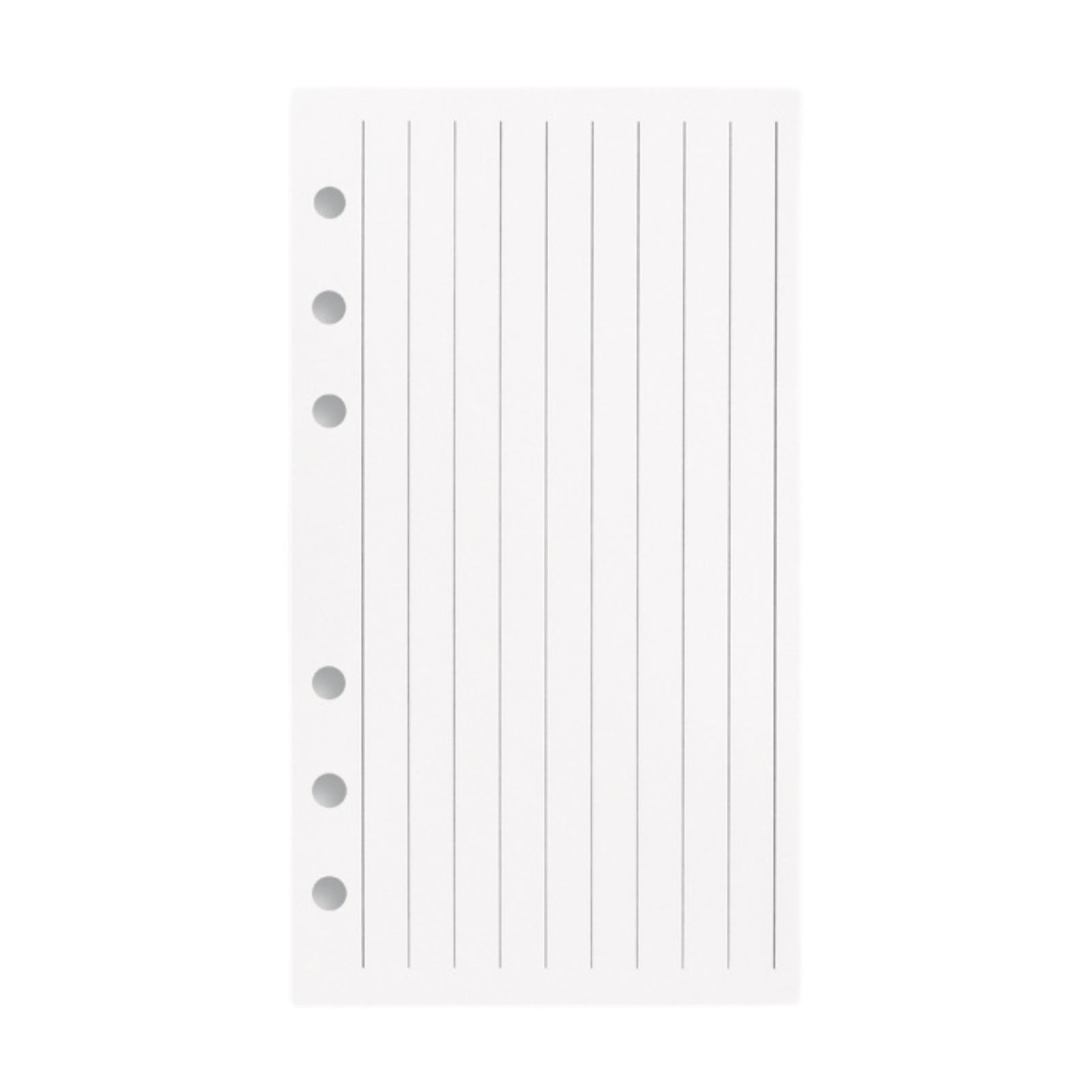 Kuntesetty A6 Planner Refill Paper Planner Inserts Binder Refills Loose ...