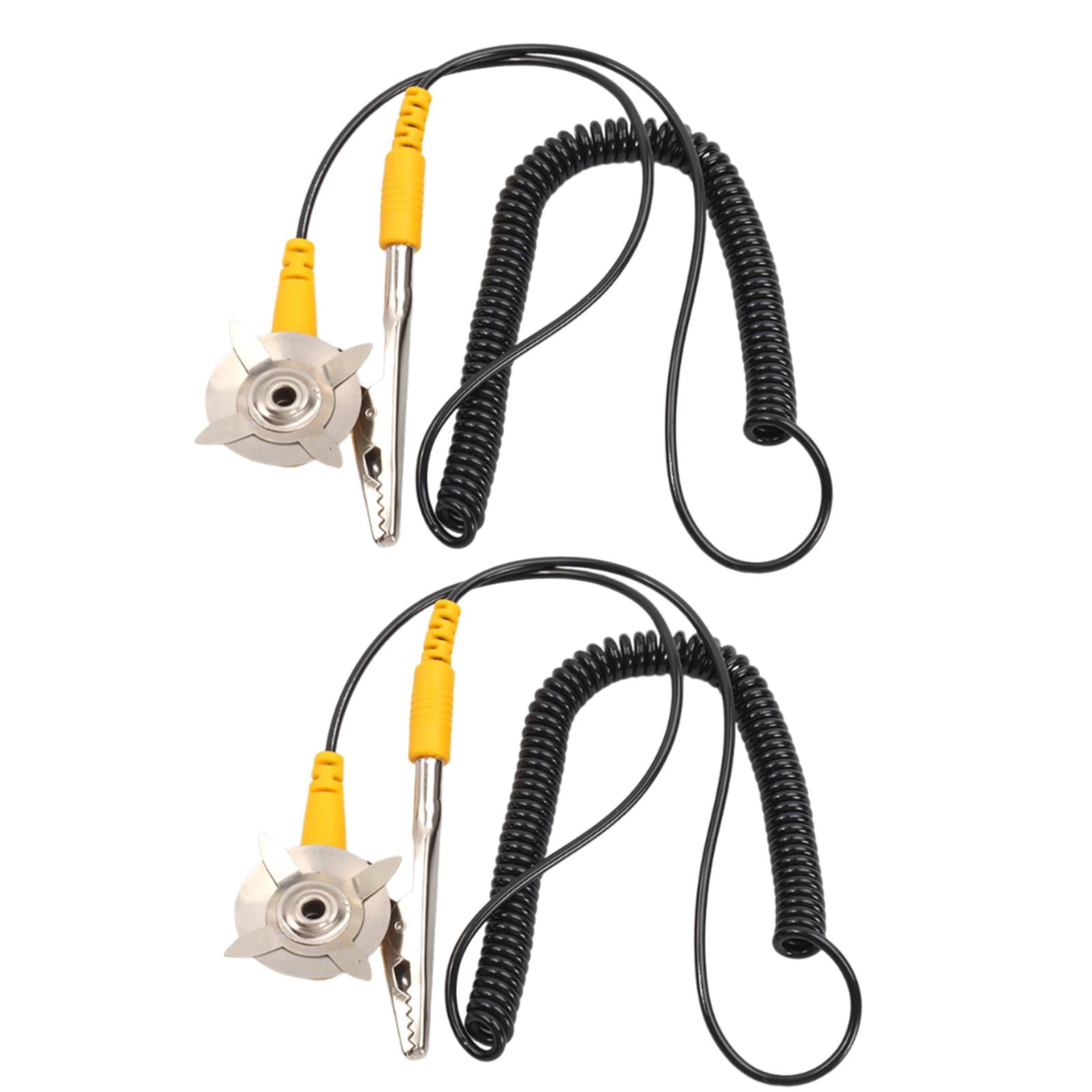 Kuntesetty Anti Static Grounding Cable with Clip Claw Effective with ...