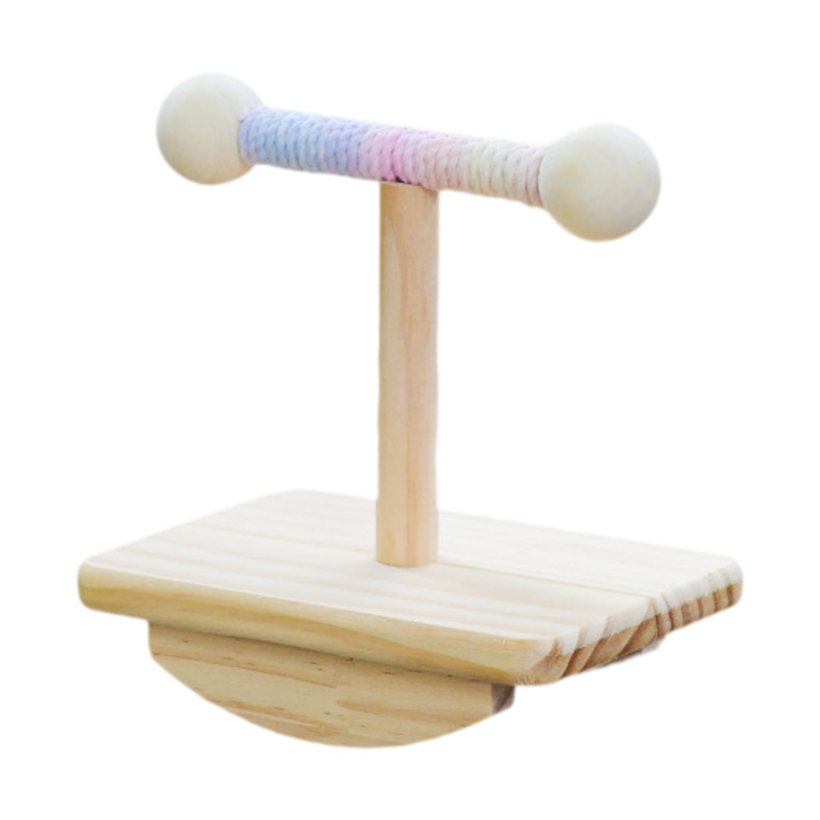 Kuntesetty Bird Training Perch Stand Gym Parrot Training Perch for ...