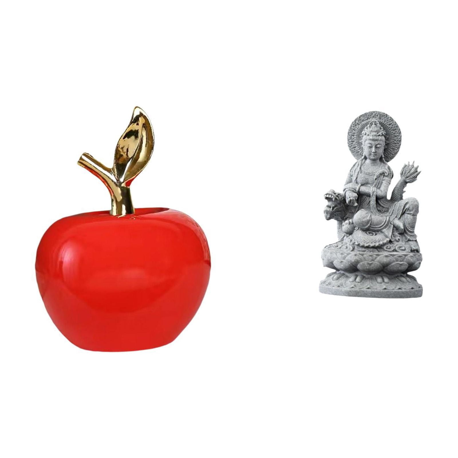 Kuntesetty Ceramic Figurine Fruit Sculpture for Cafe Study Room Holiday ...
