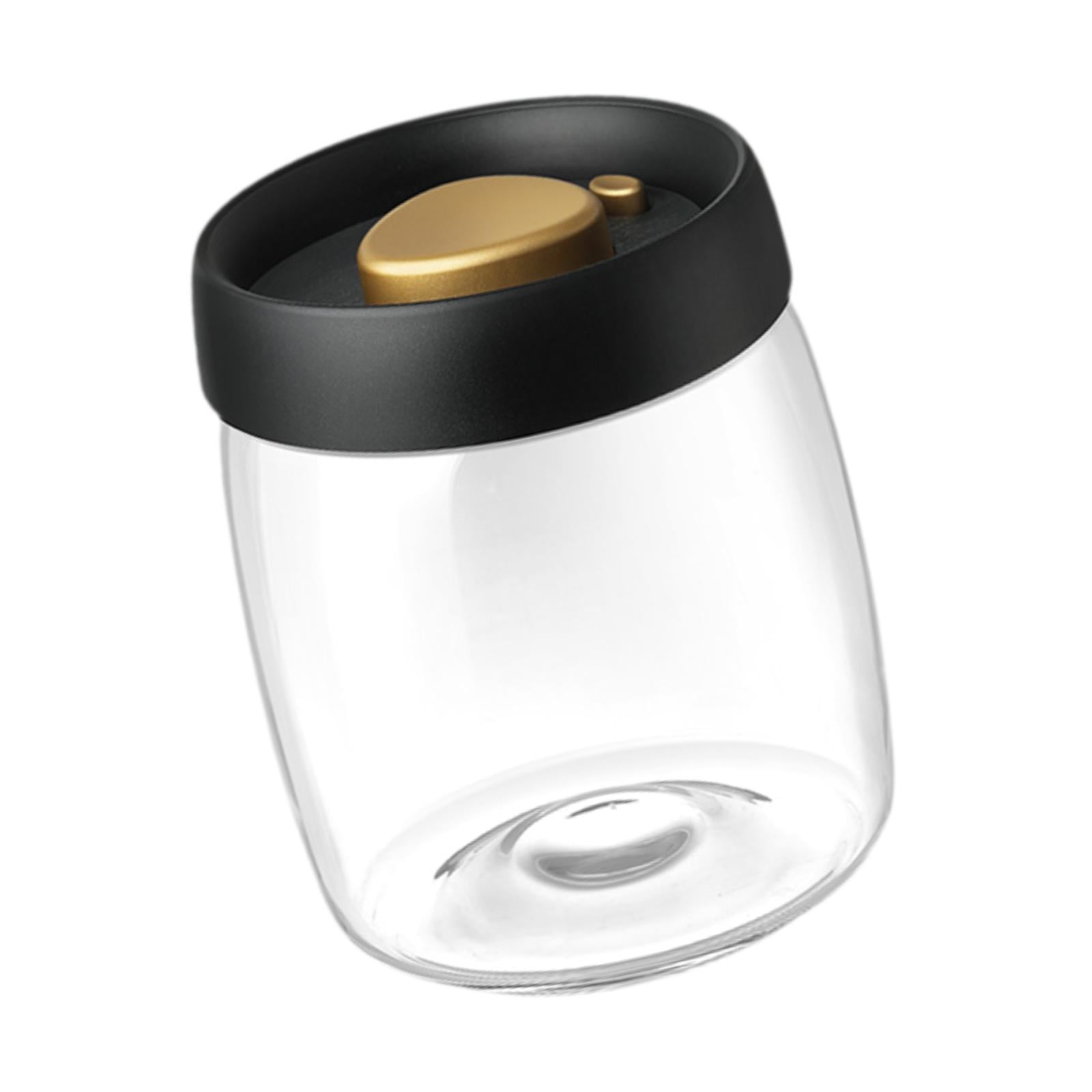 Kuntesetty Coffee Bean Canister, Glass Storage Tank, Airtight Kitchen ...