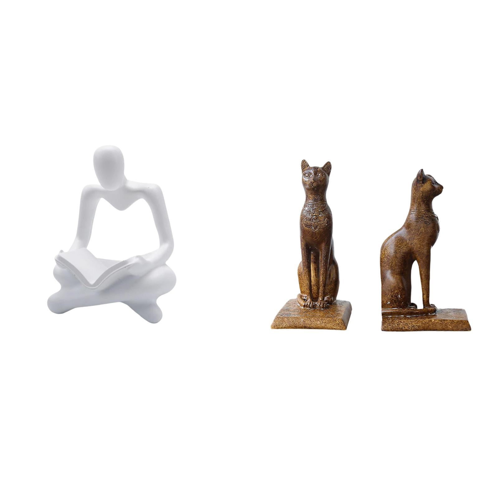 Kuntesetty Creative Abstract Thinker Sculpture Figurine and Egyptian ...