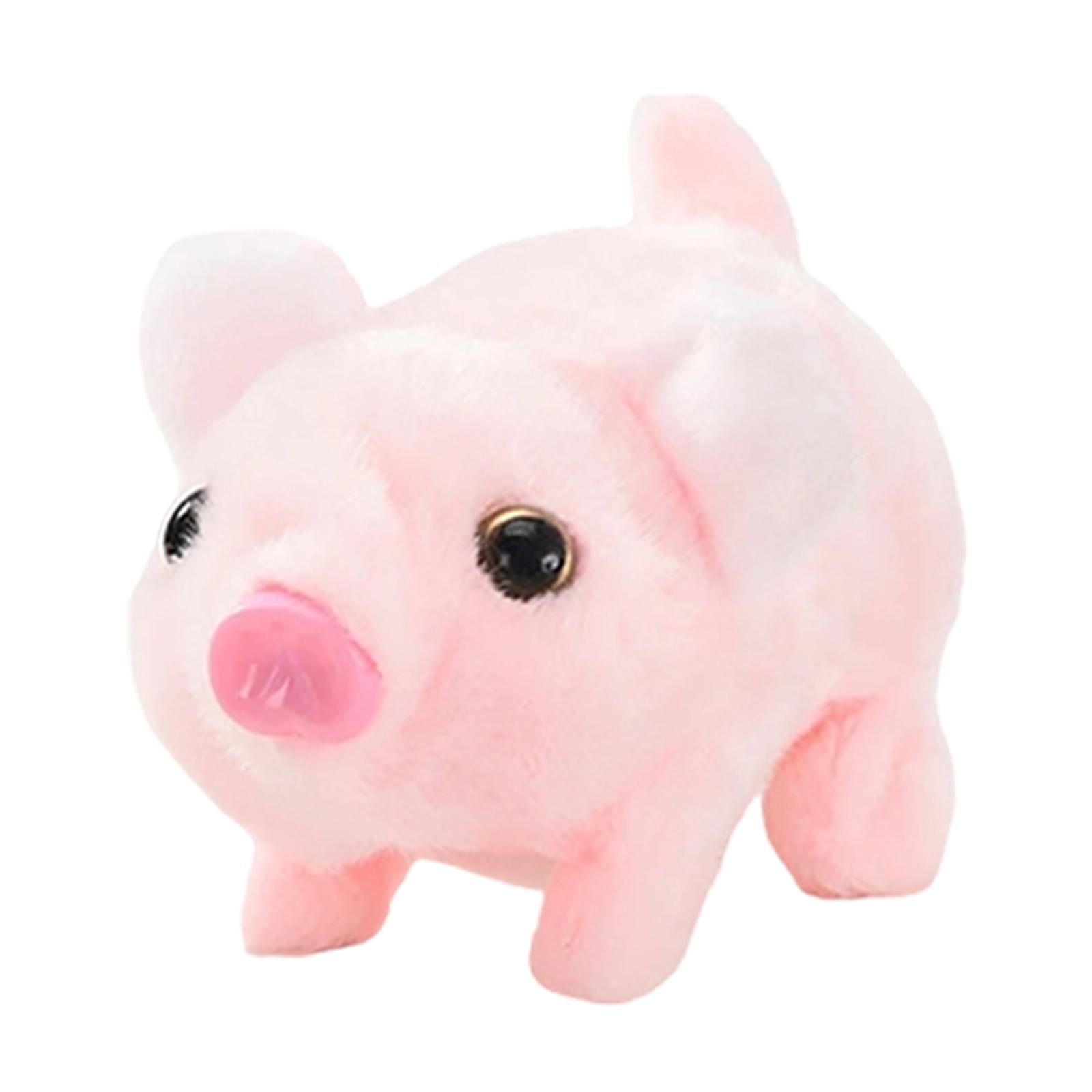 Kuntesetty Electric Plush Pig Toy Simulation Animated Soft Funny Moving ...