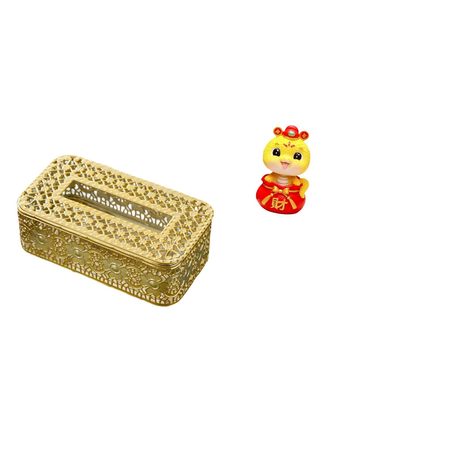 Kuntesetty Elegant Tissue Paper Storage Holder and Facial Tissue Box ...