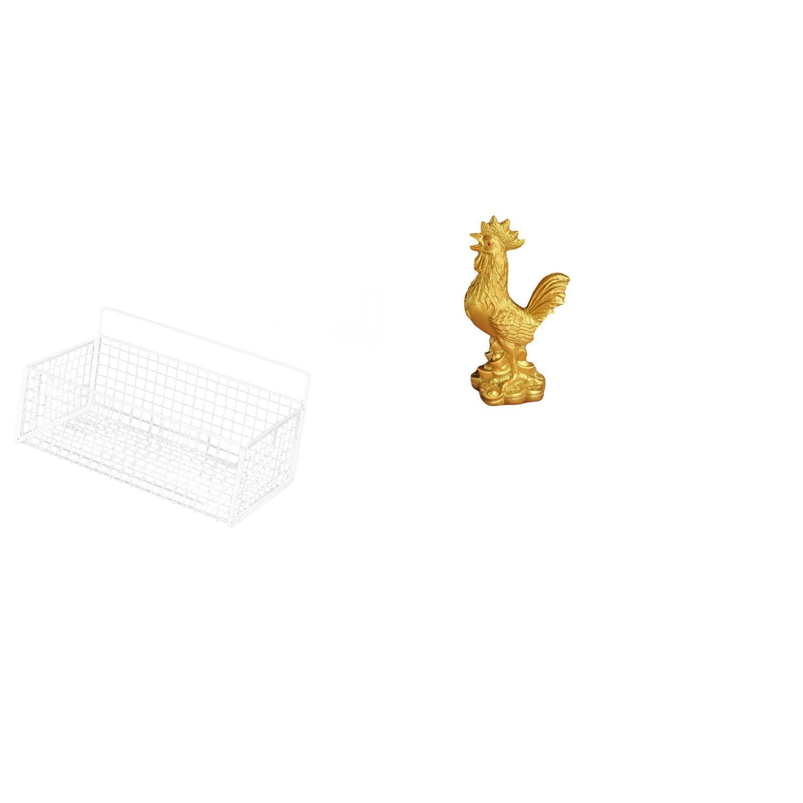 Kuntesetty Feng Shui Chicken Figurine Rooster Statue Sculpture for Home ...