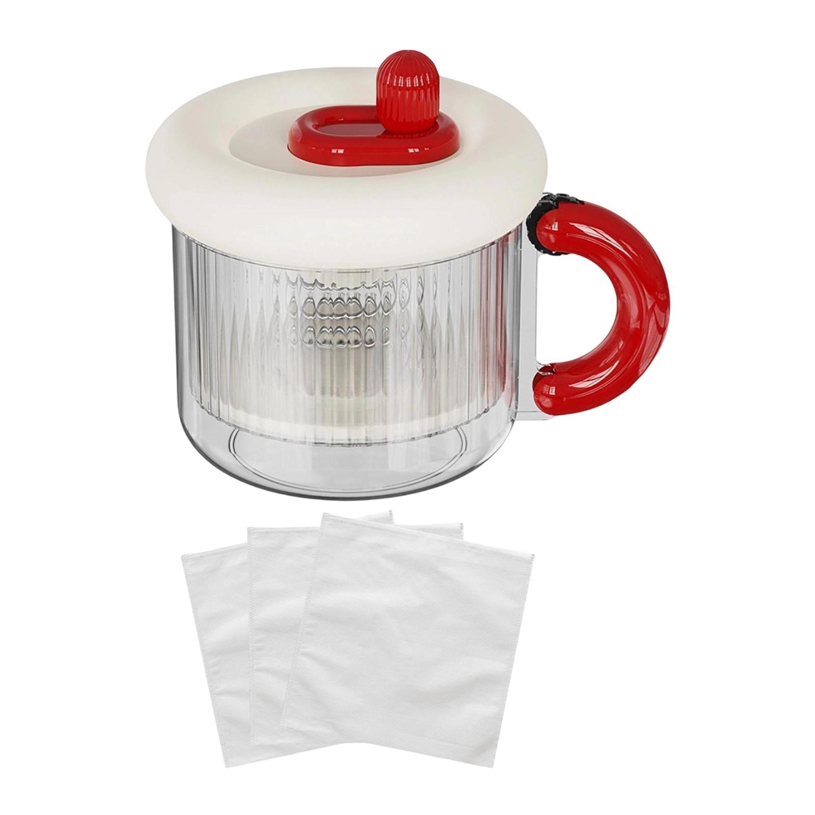 Kuntesetty Greek Yogurt Strainer Yogurt Maker Easy Clean Container Whey ...