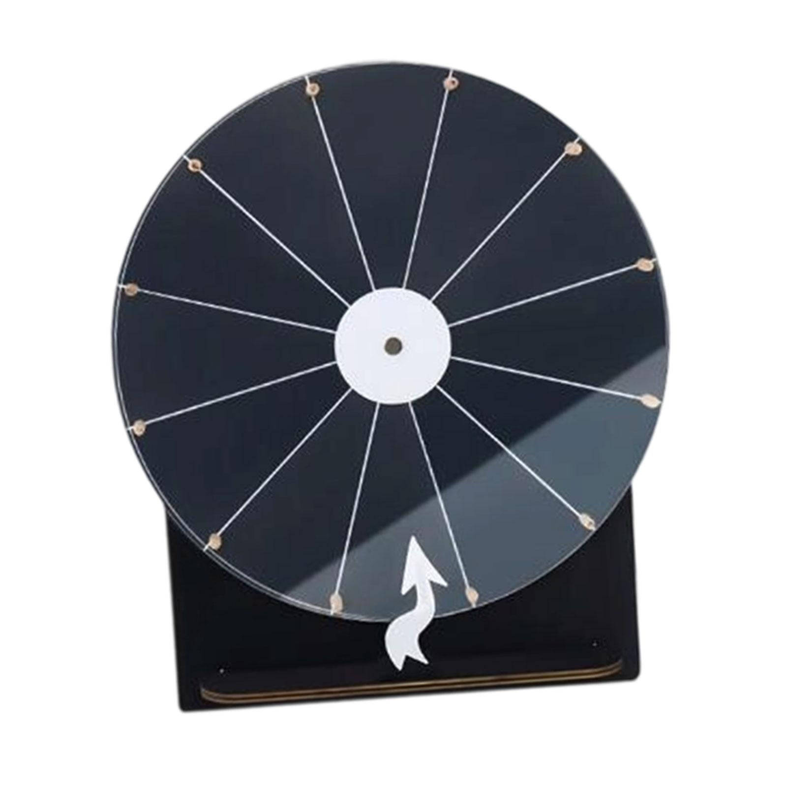 Kuntesetty Rotating Wheel for Prizes Acrylic Dry Erase Surface Tabletop ...