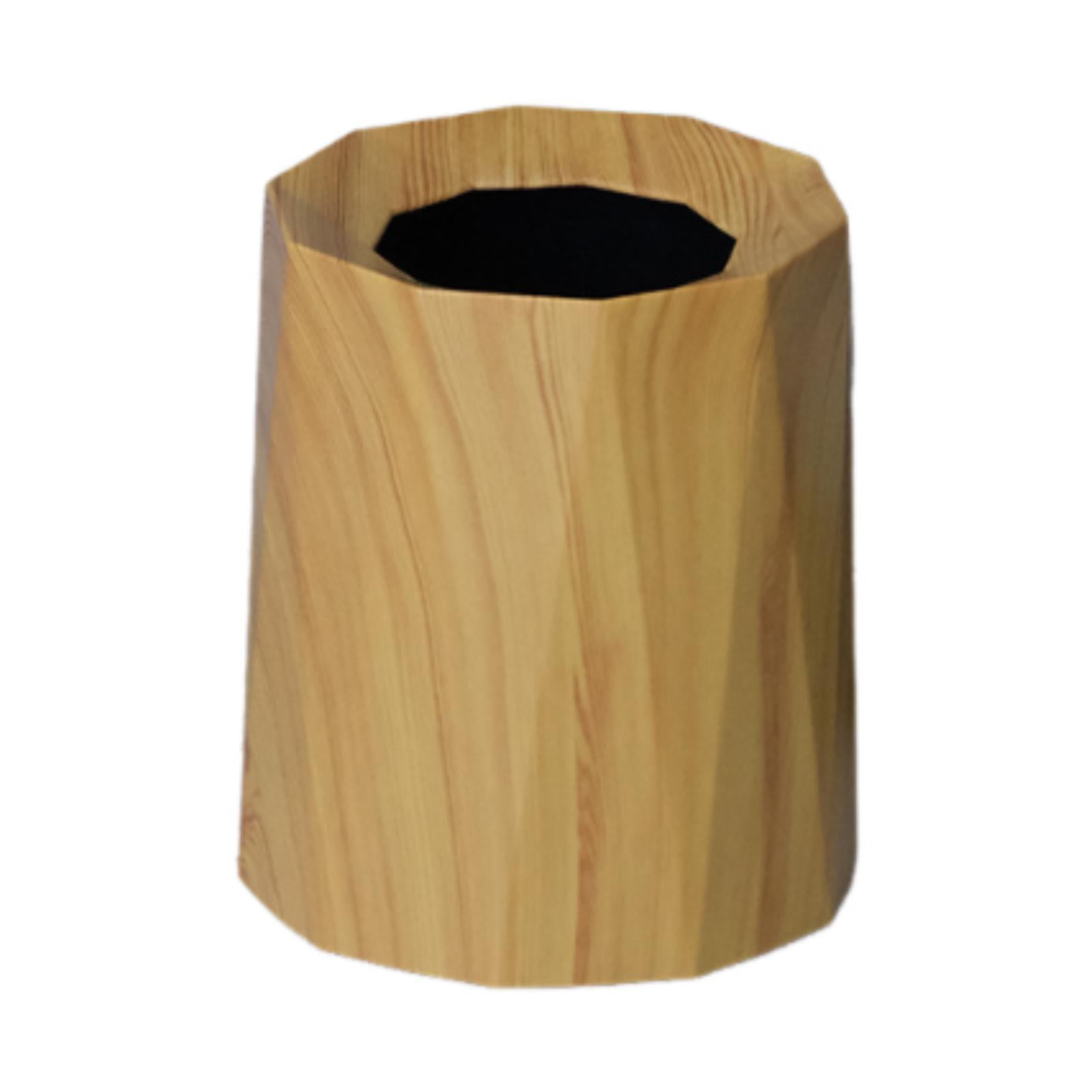 Kuntesetty Round Trash Can Decorative Reusable Wastebasket for Laundry ...