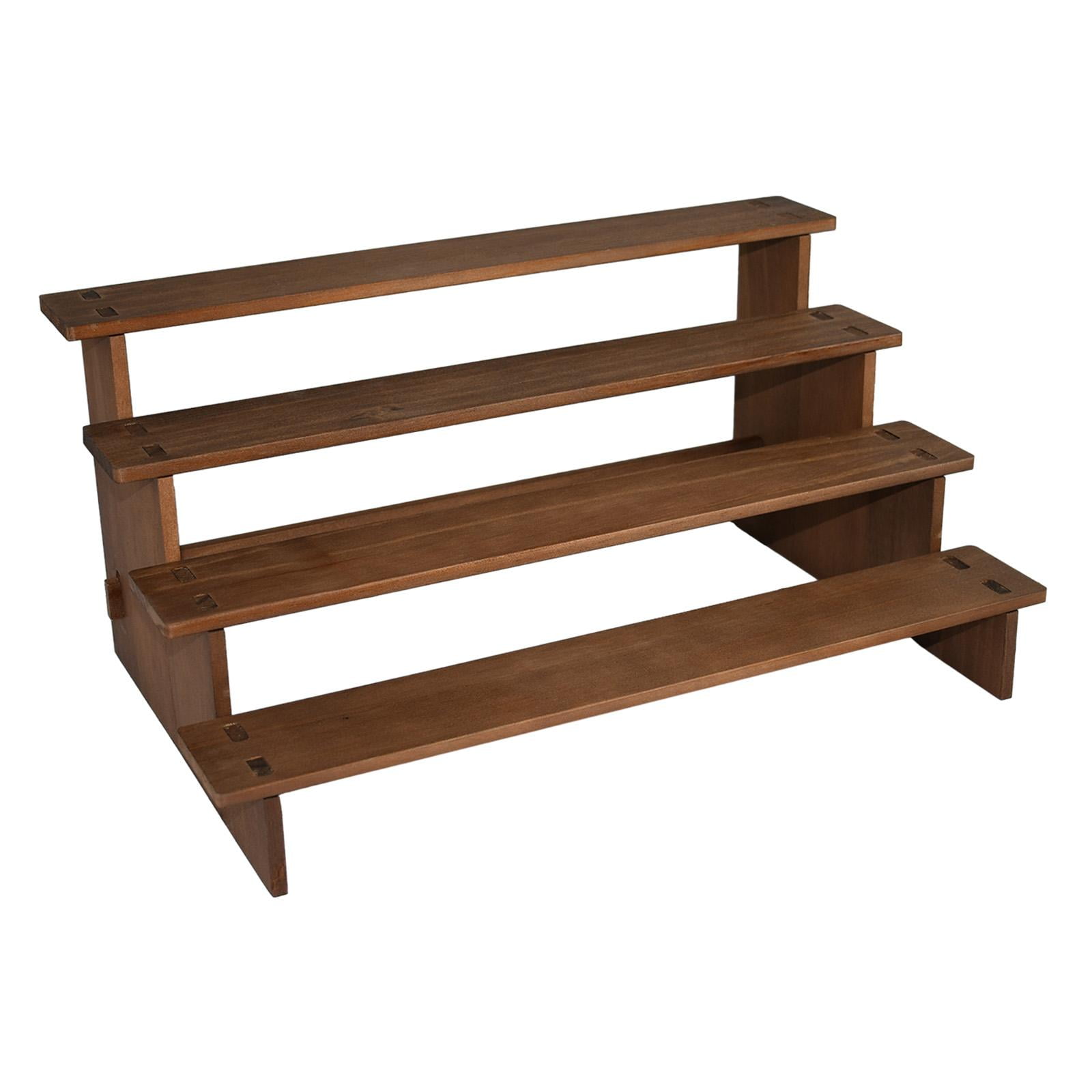 Kuntesetty Wood Display Riser Collectibles Display Stand Jewelry Rack ...