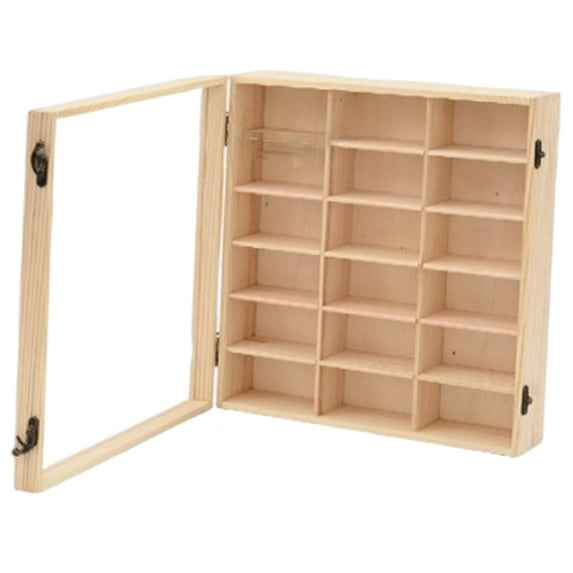 Kuntesetty Wooden Toy Car Display Case Multifunctional Organizer Model ...