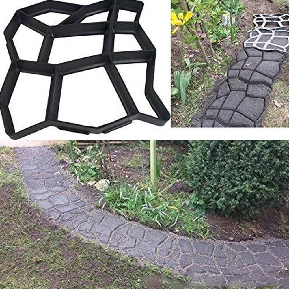 Kuorak 35/43/50cm Reusable Paving Concrete Cement Brick Stone DIY ...