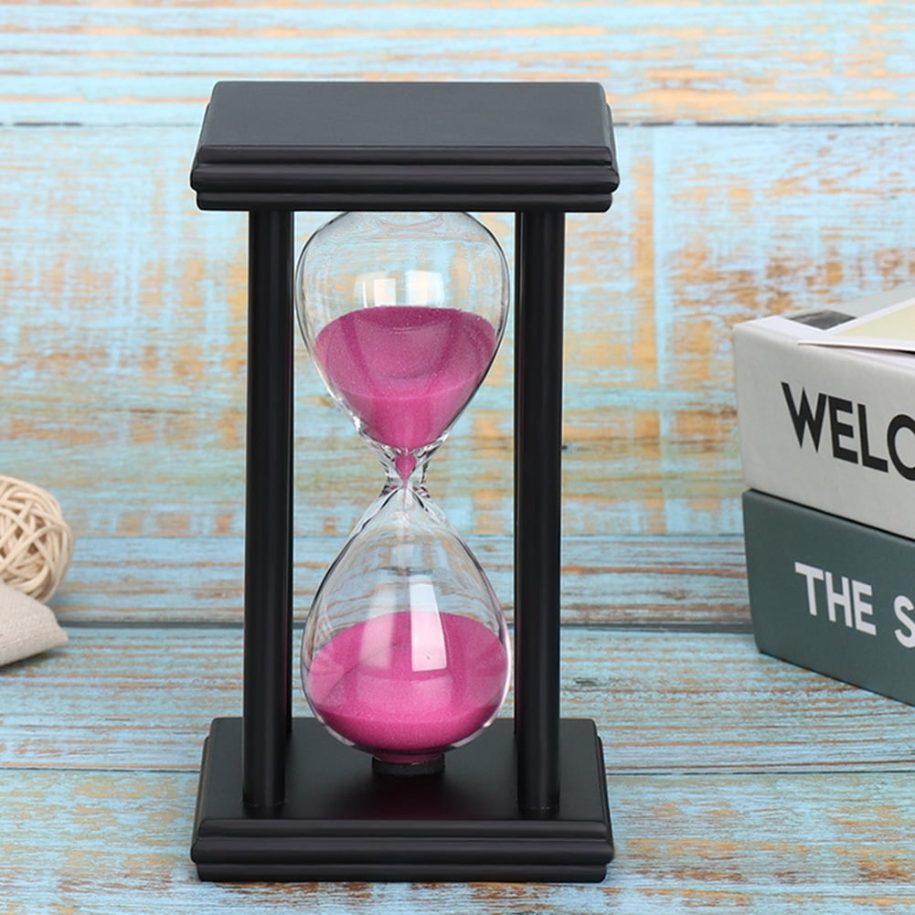 Kuorak 5/15/30min Wooden Sand Clock Sandglass Kitchen School Hourglass ...