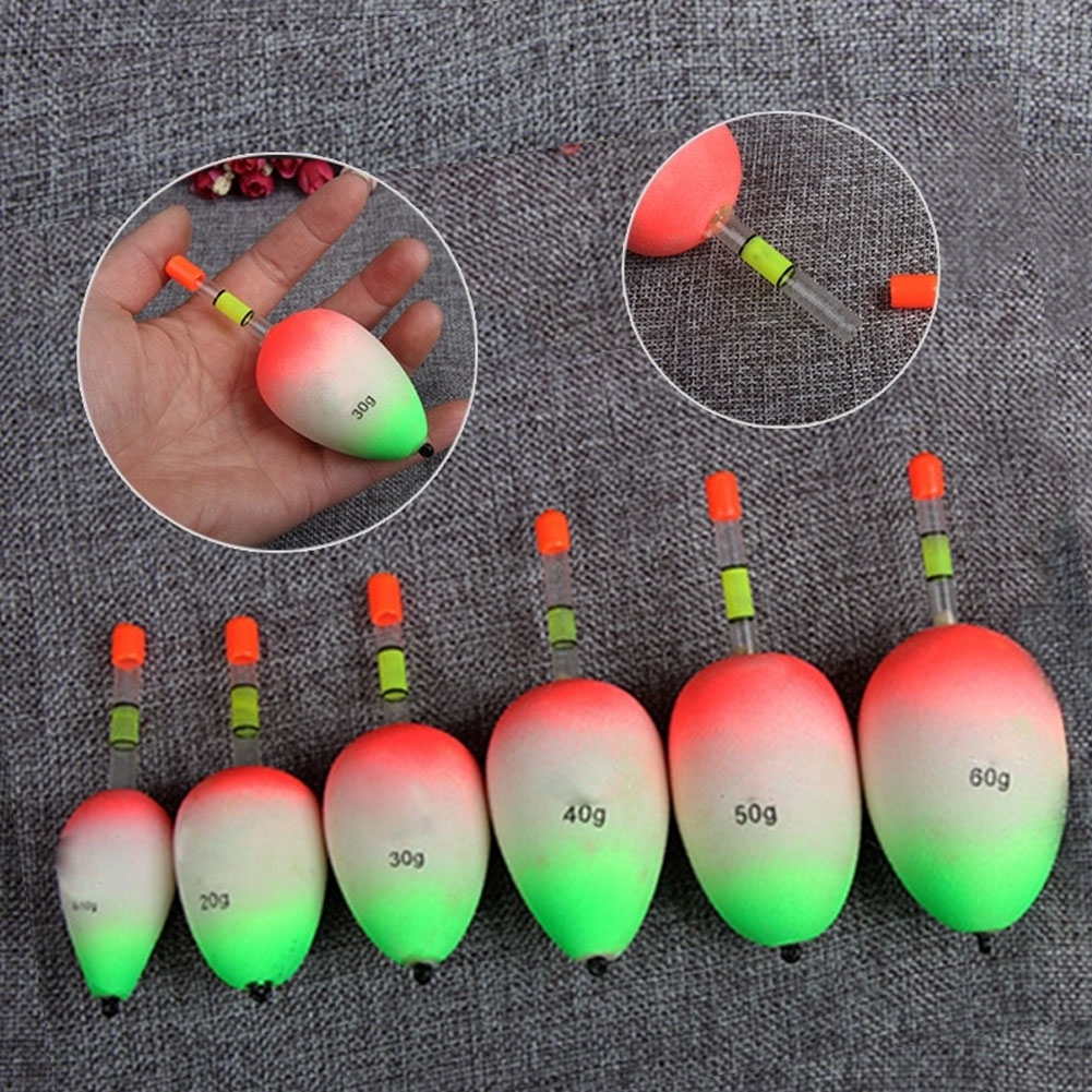 Kuorak 5Pcs/Set Practical EVA Floating Floats Sea Rock Fishing Striking ...