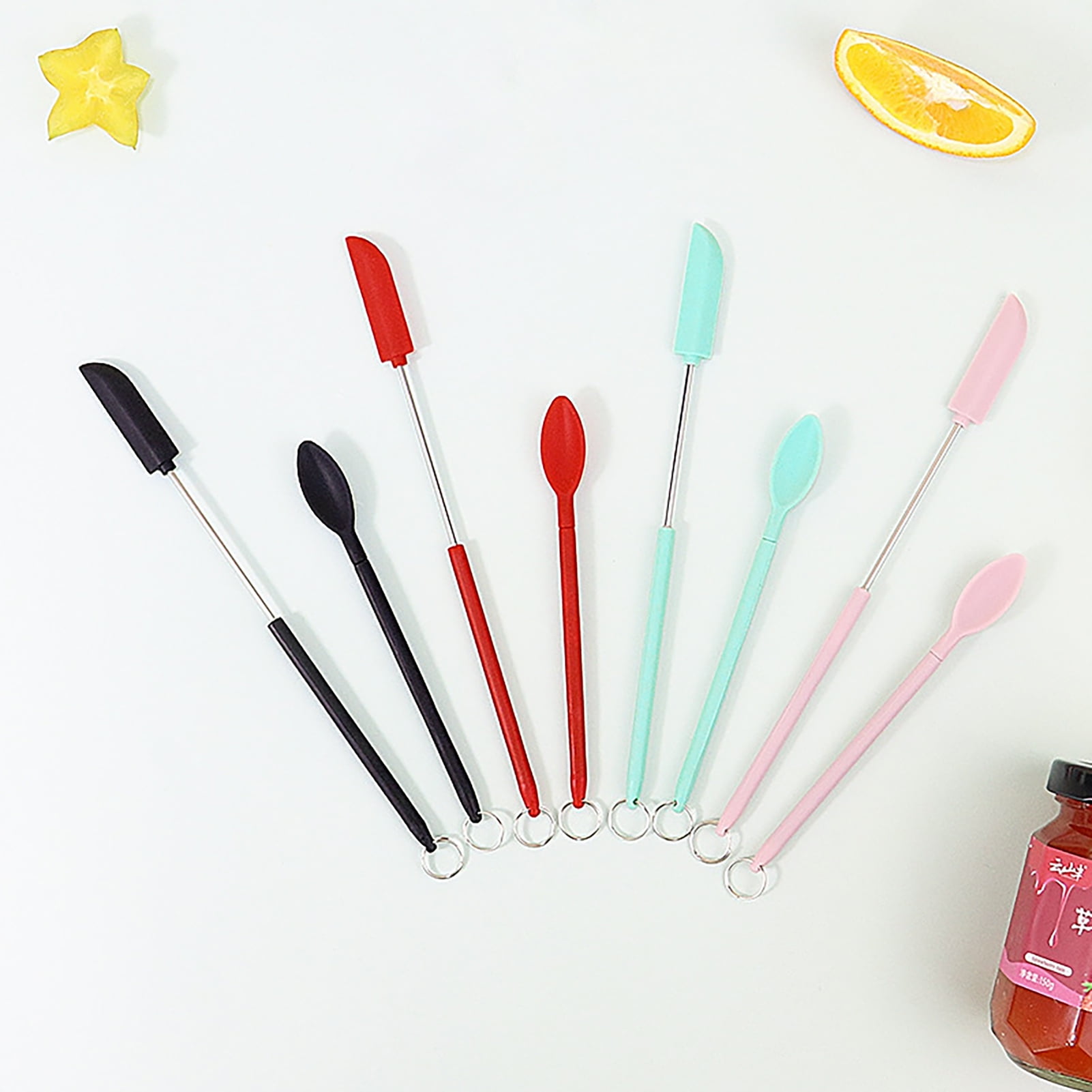 Kuorak Baking Spatula Stretchable 3-in-1 Food Grade Efficient Cake ...