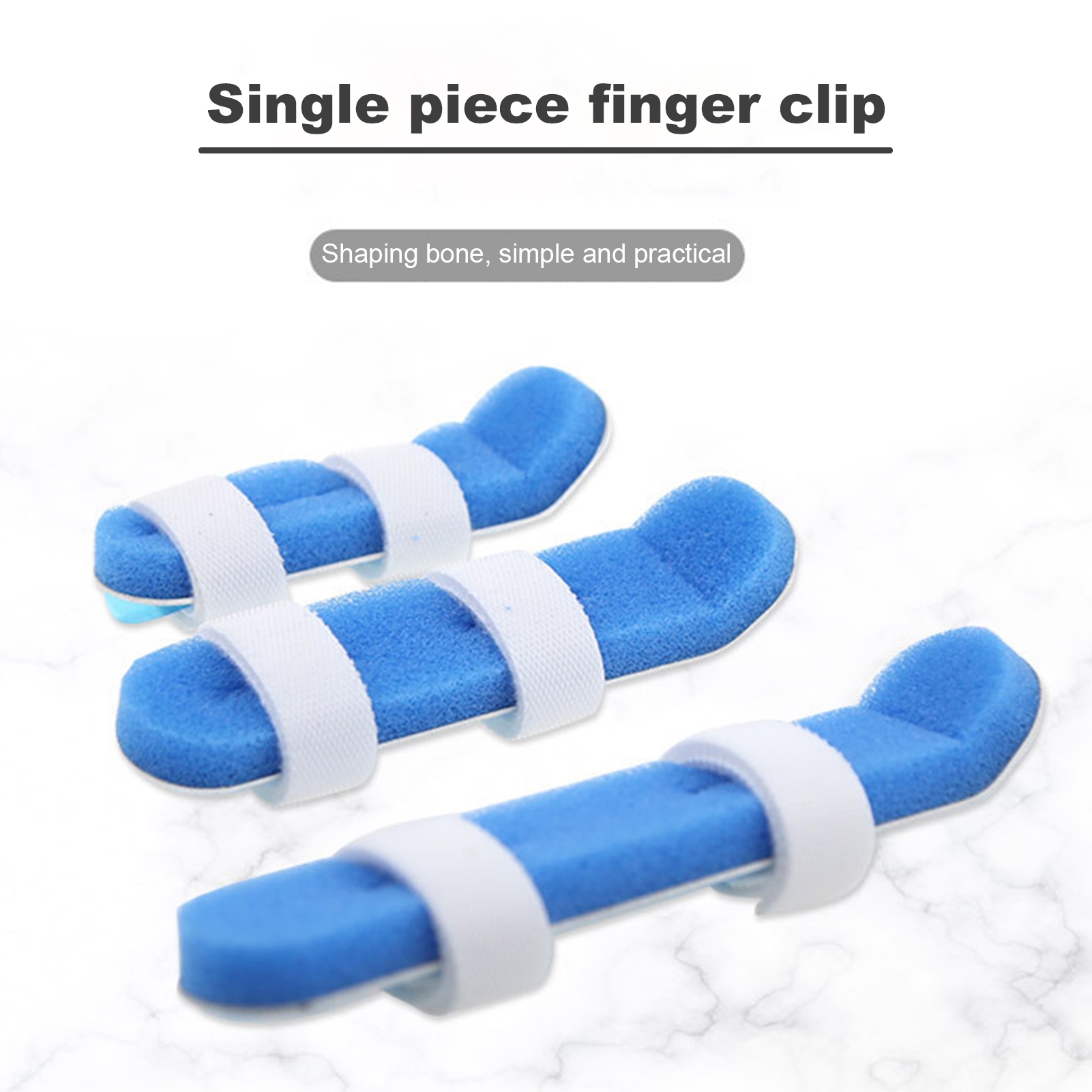 Kuorak Finger Splint Comfortable Finger Support Brace Adjustable Finger ...