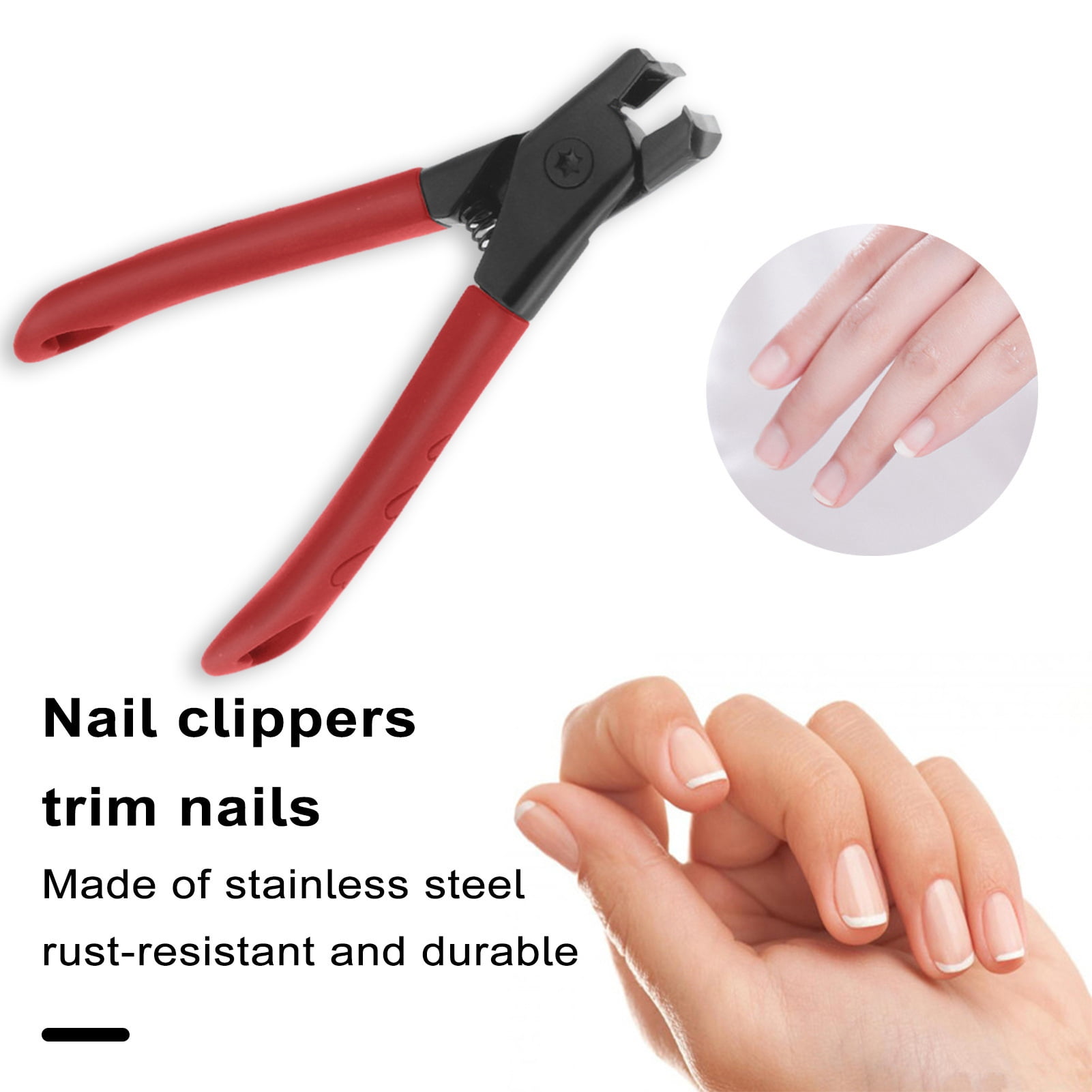 Kuorak Stainless Steel Nail Clipper Effortlessly Cut Thick Hard Sharp ...