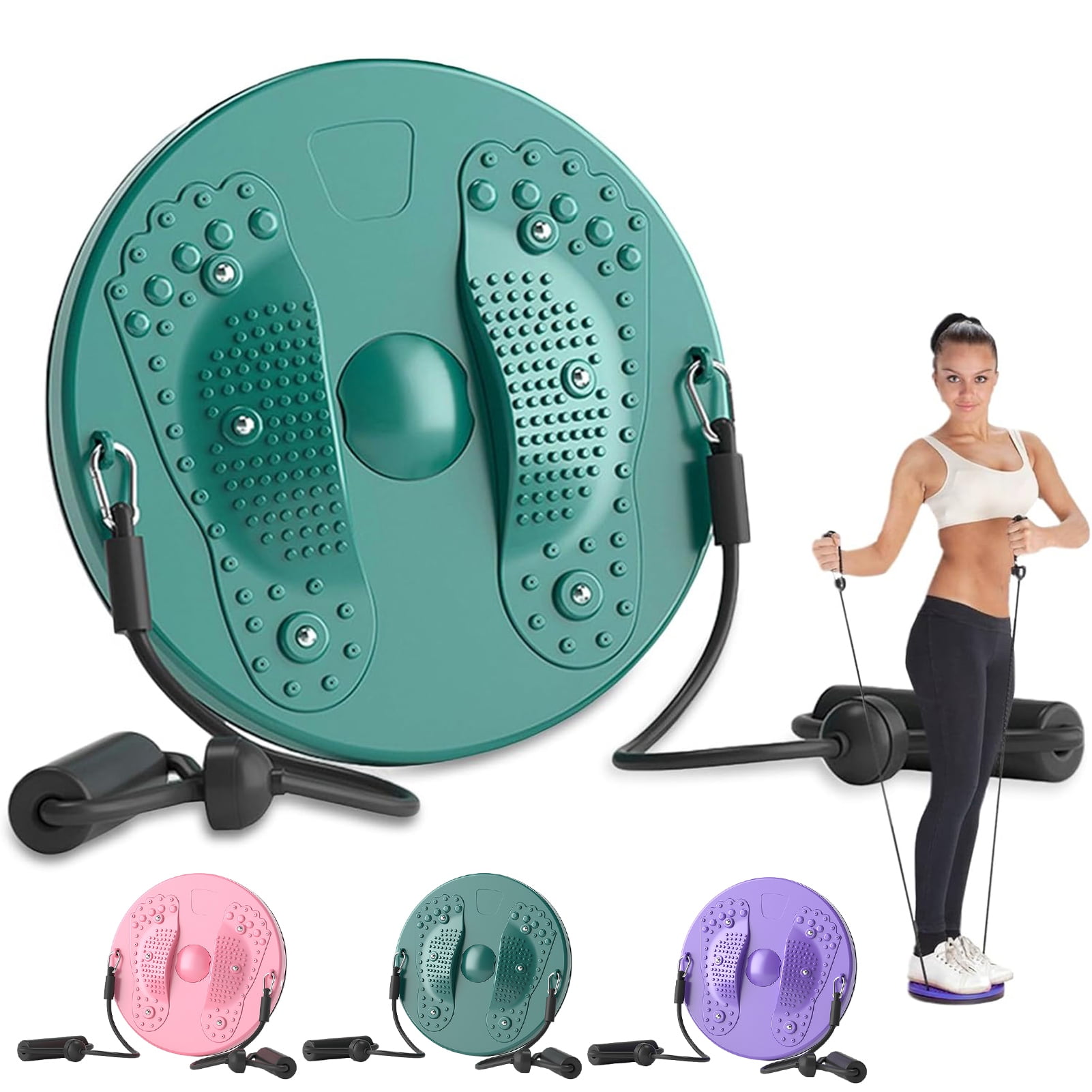 Kuorak Waist Twist Board Waist Foot Massage Waist Twister Abdominal ...