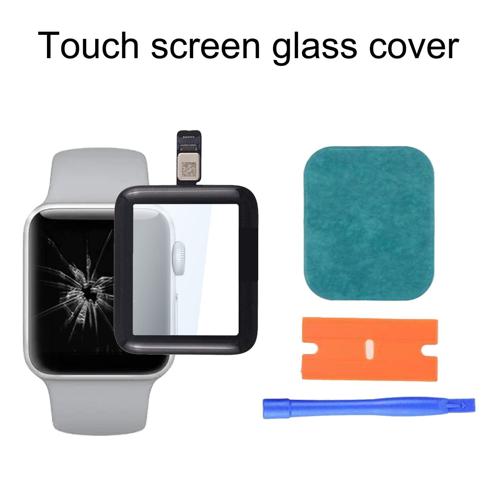 Kuorak Watch Touch Screen Digitizer LCD Front Glass Cover Replacement ...