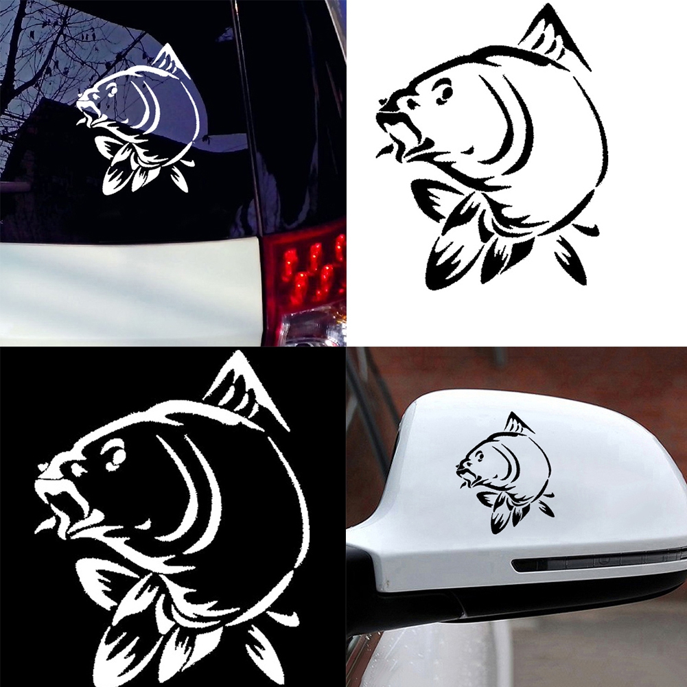 Kuorak Waterproof Carp Fishing Car Styling Stickers Truck Kayak Boat ...