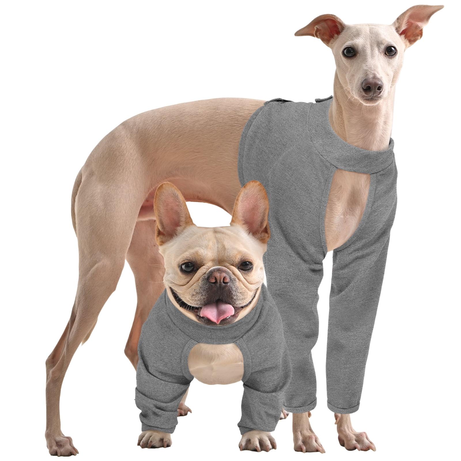 Kuoser Dog Recovery Suit, Surgery Suit for Front Legs, Dog Anti-Lick ...