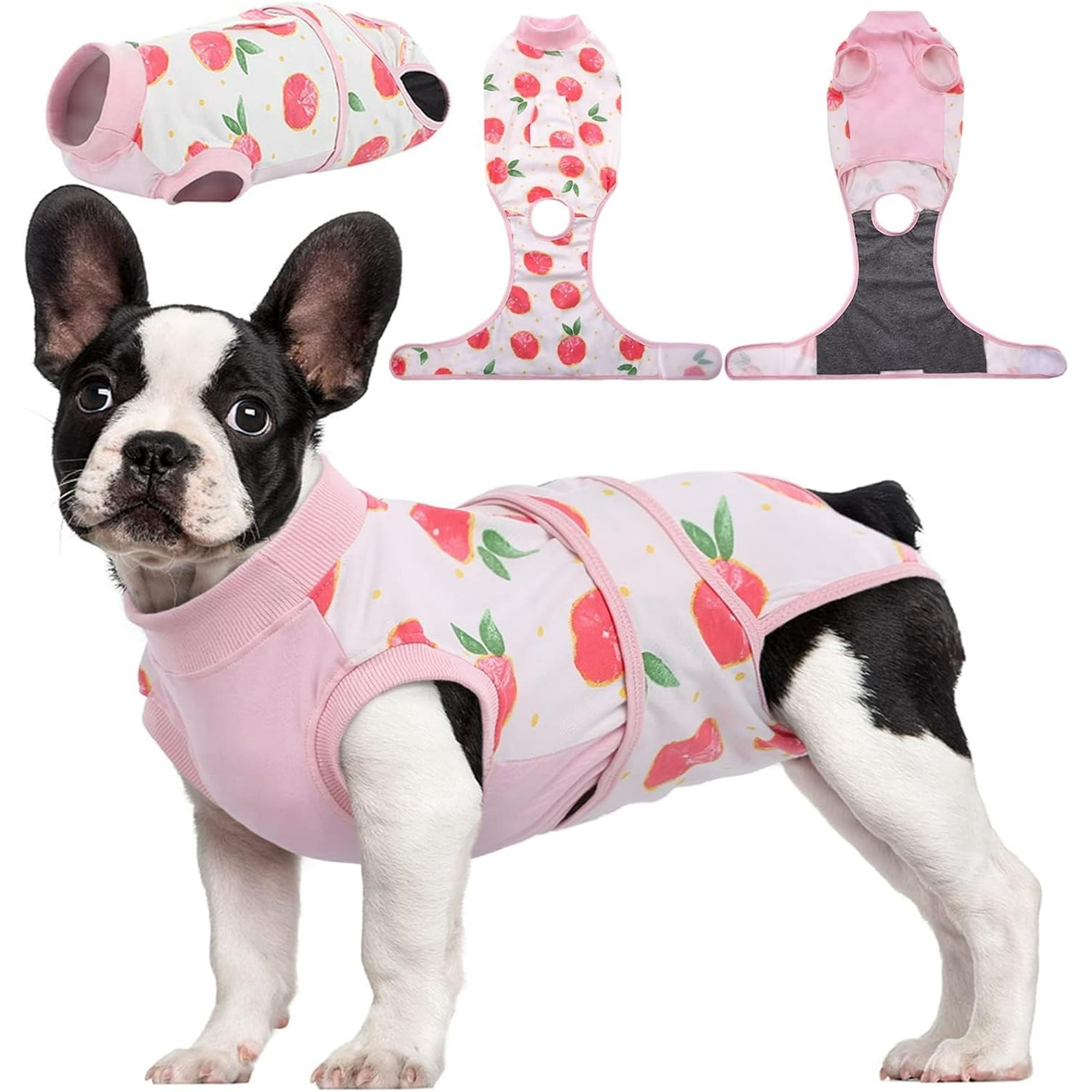 Kuoser Pet Shirt for Dogs and Cats, Surgical Recovery Suit, Size Medium ...