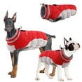 Kuoser Dog Winter Coat Warm Reflective Dog Jacket Dog Cold Weather ...