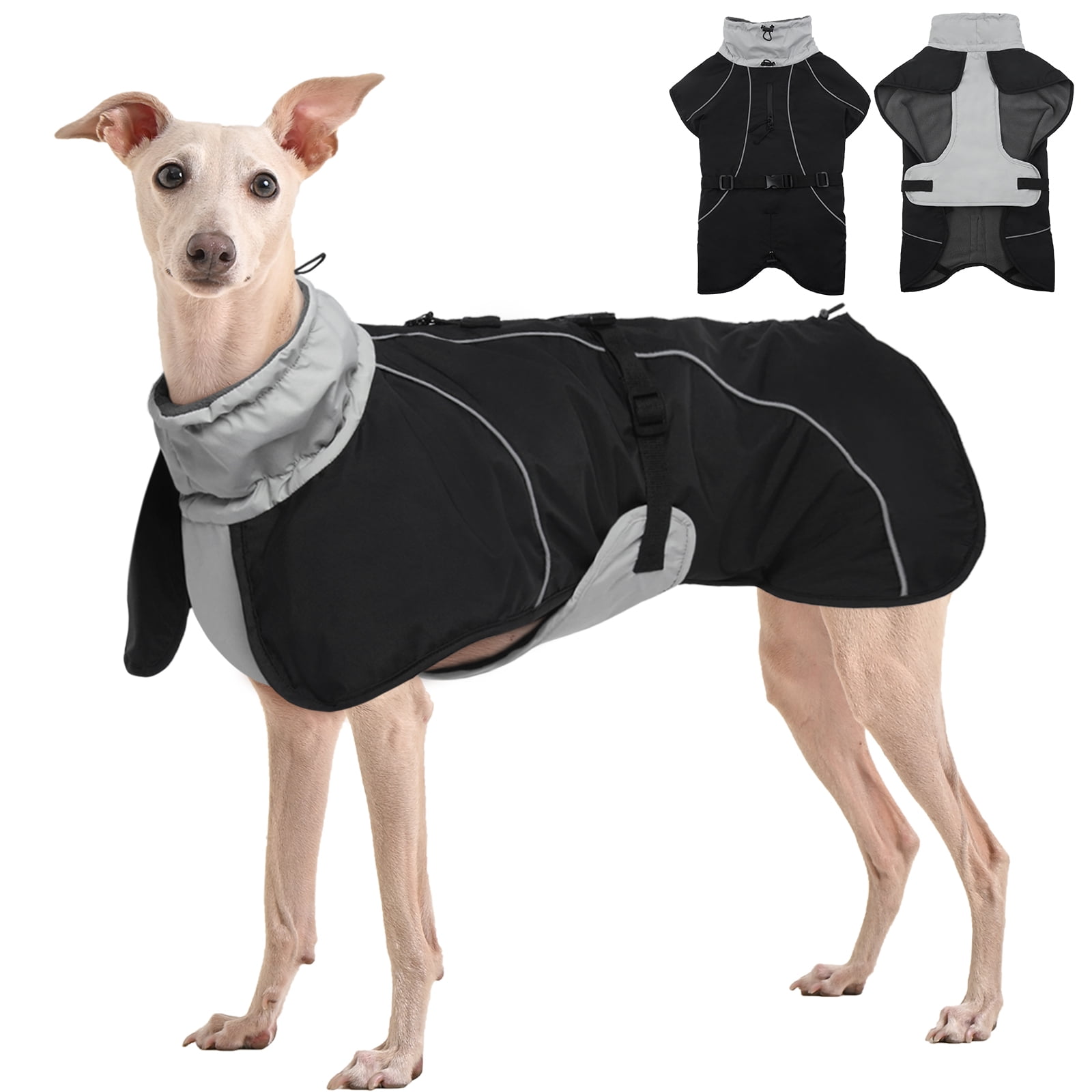 Kuoser Dog Coat Reflective Windproof Dog Outdoor Jacket for Cold ...