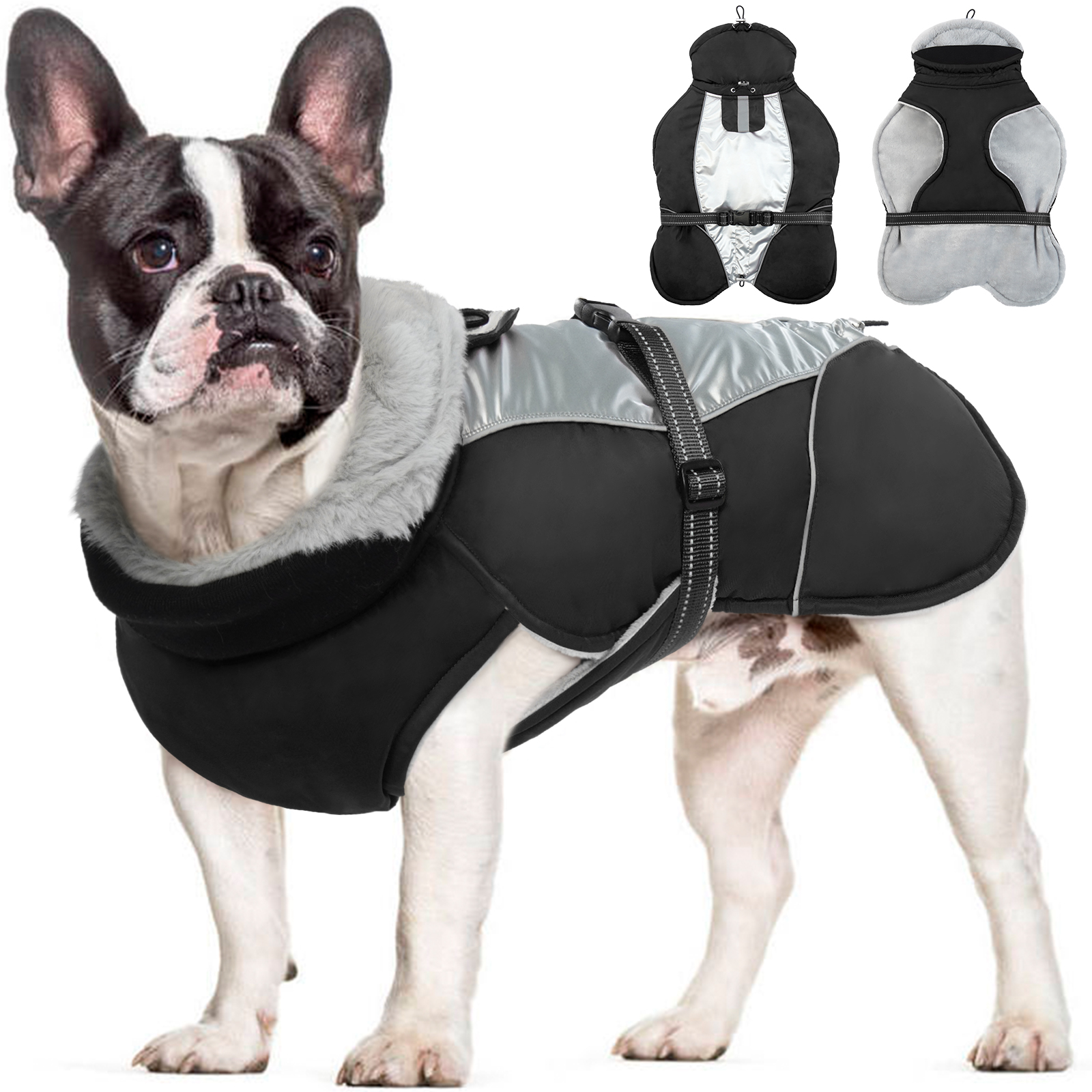 Touchdog Quantum-Ice Full-Bodied Adjustable and 3M Reflective Dog ...