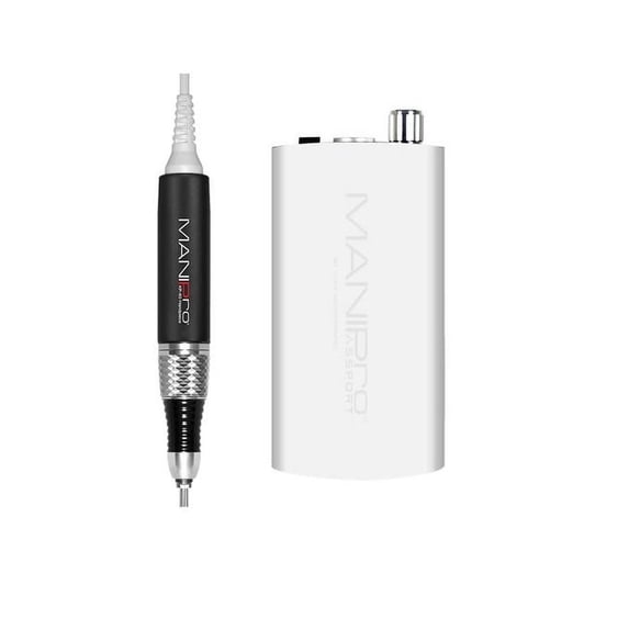 Kupa Mani Pro Passport Professional Cordless Electric Nail Drill White ...