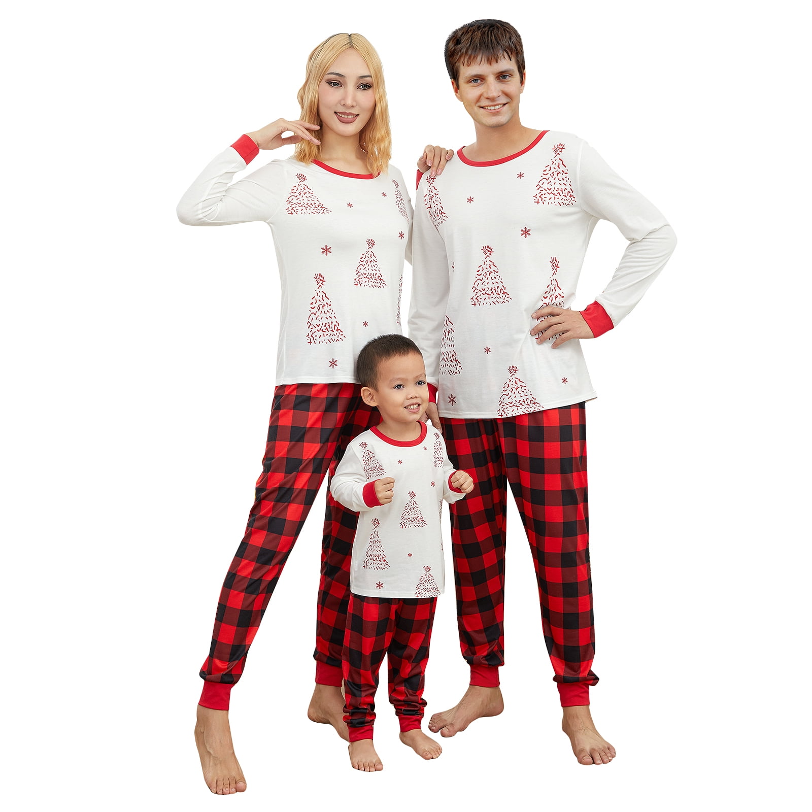 Kupretty Matching Family Sets Christmas Pajamas Set Xmas PJS Sleepwear ...