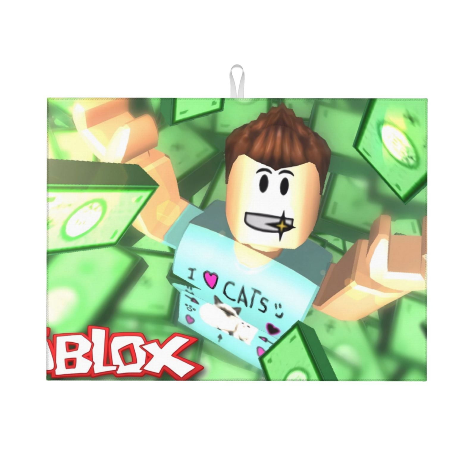 Kuqiui Dish Drying Mat,24*18 inch Absorbent Dish Drainer Kitchen ...