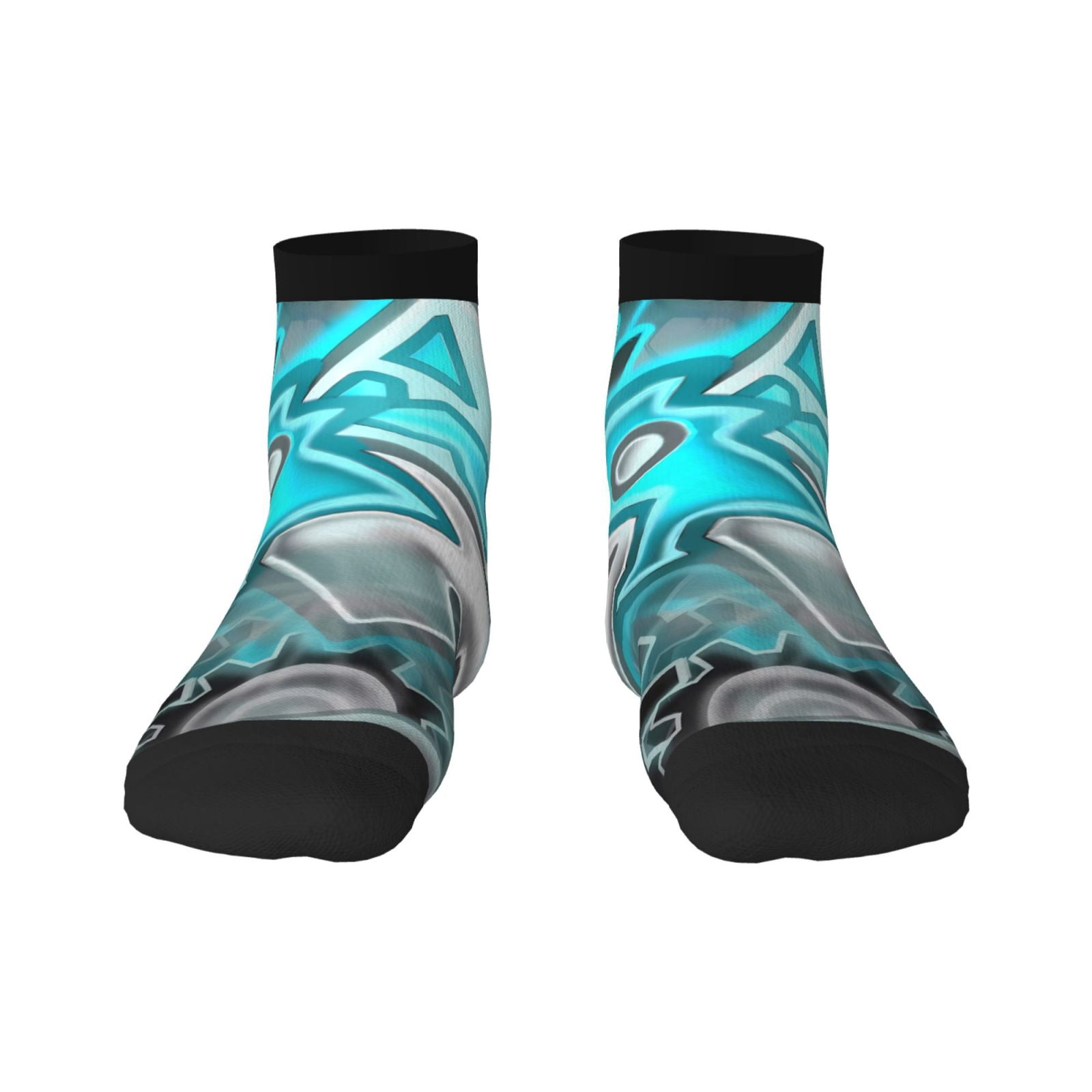 Kuqiui Geometry Dash Print Men's Women's Colorful Dress Socks - Fun ...