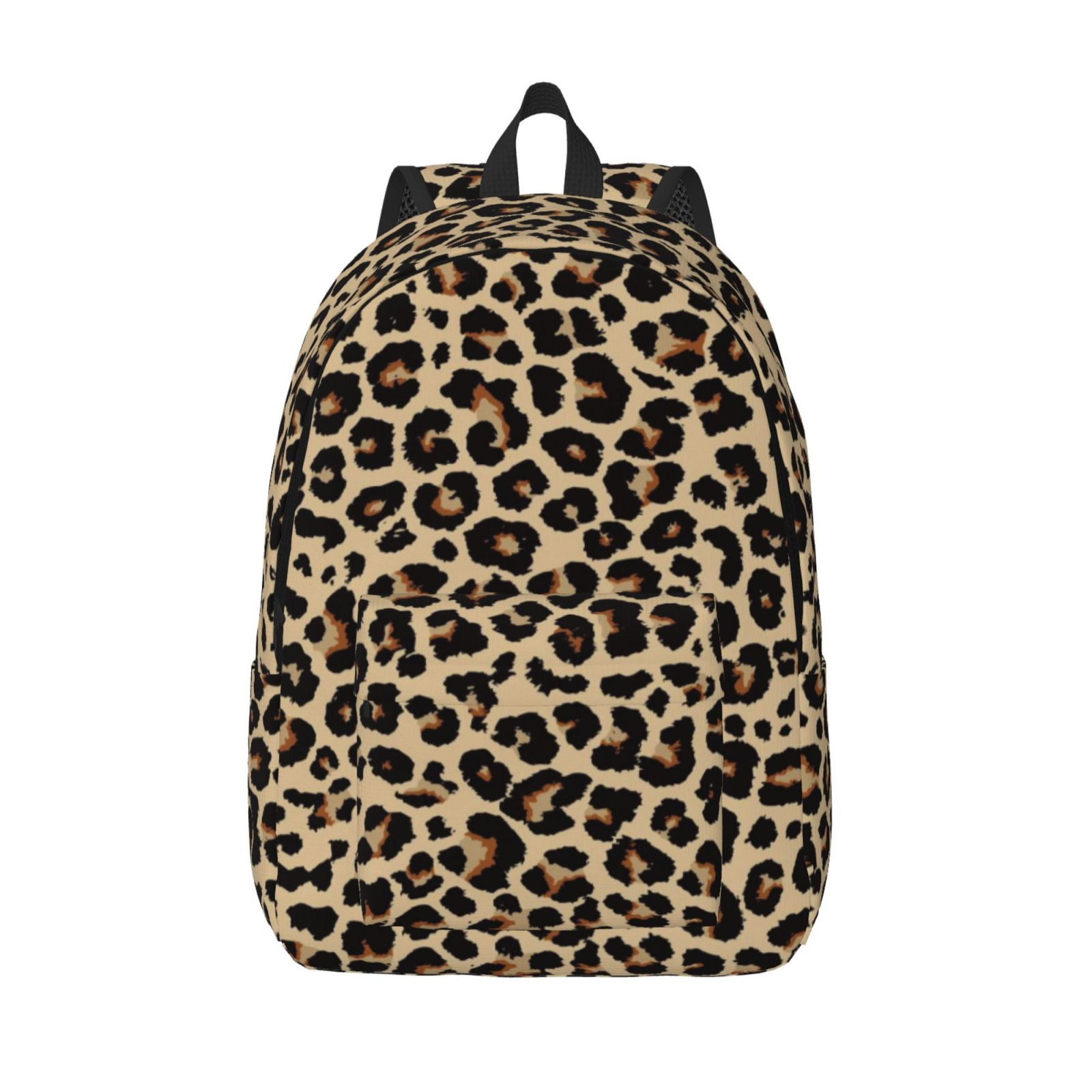Kuqiui Leopard Print-1 Print Canvas Travel Laptop Backpack for Men ...