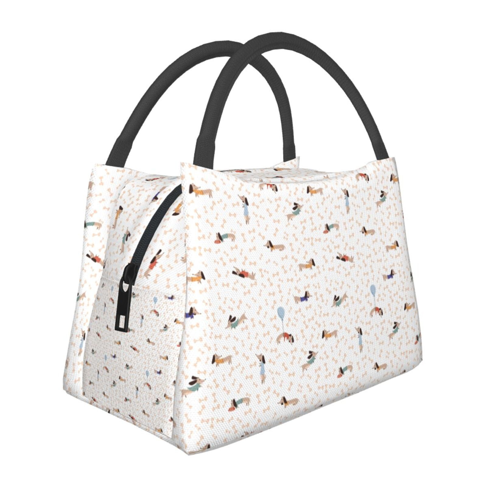 Kuqiui Lunch Bag for Women/Men,Waterproof Reusable Portable Lunch Tote ...