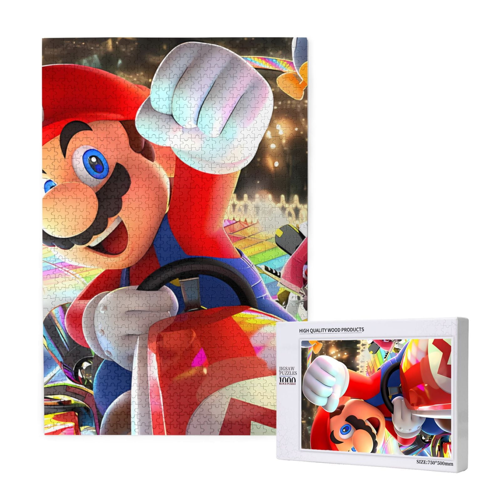 Kuqiui Mario Print Puzzle Tree of Life Puzzles for Adults 1000 Pieces ...
