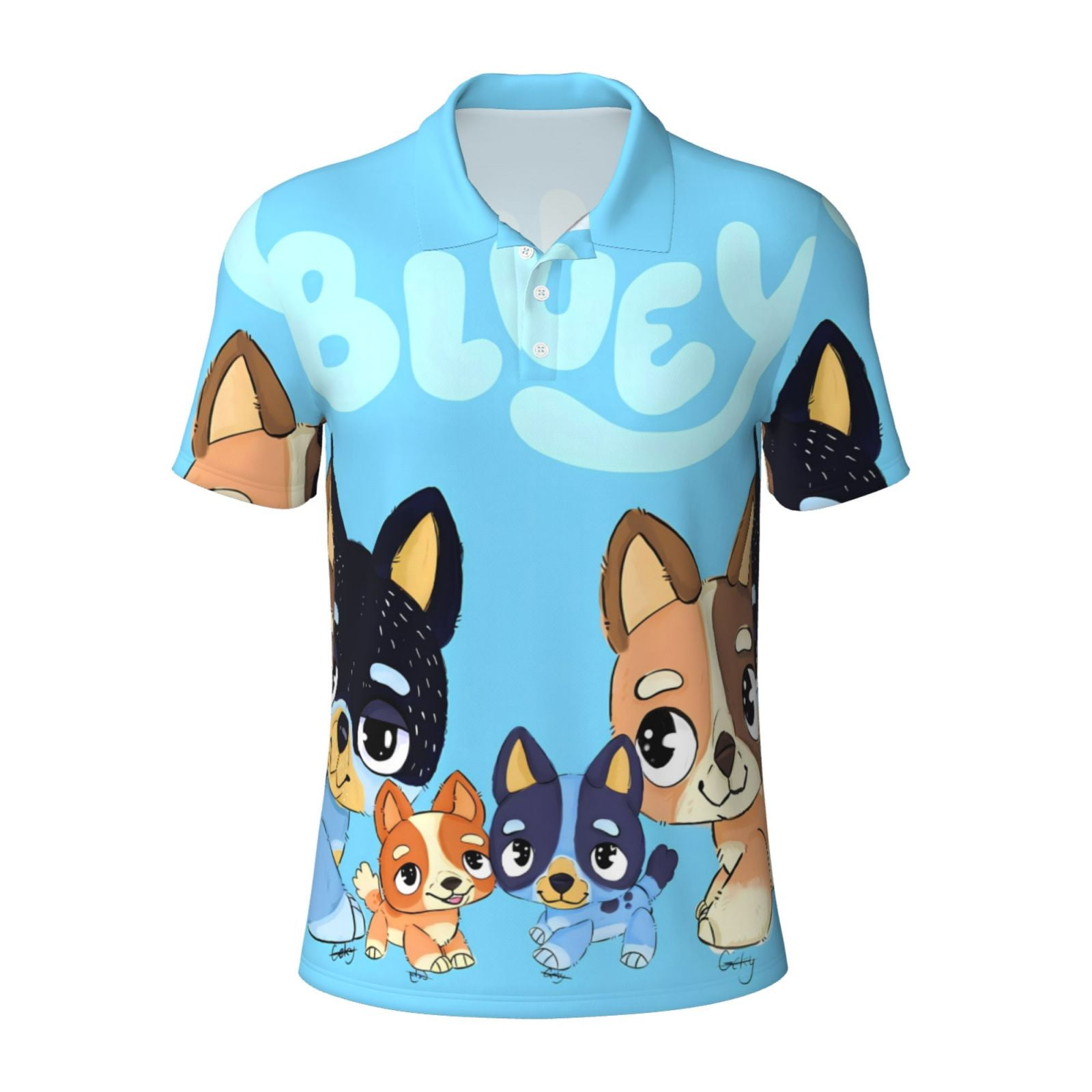 Kuqiui Mens Golf Polo Shirt Dry Fit Performance Sport Short Sleeve Golf ...