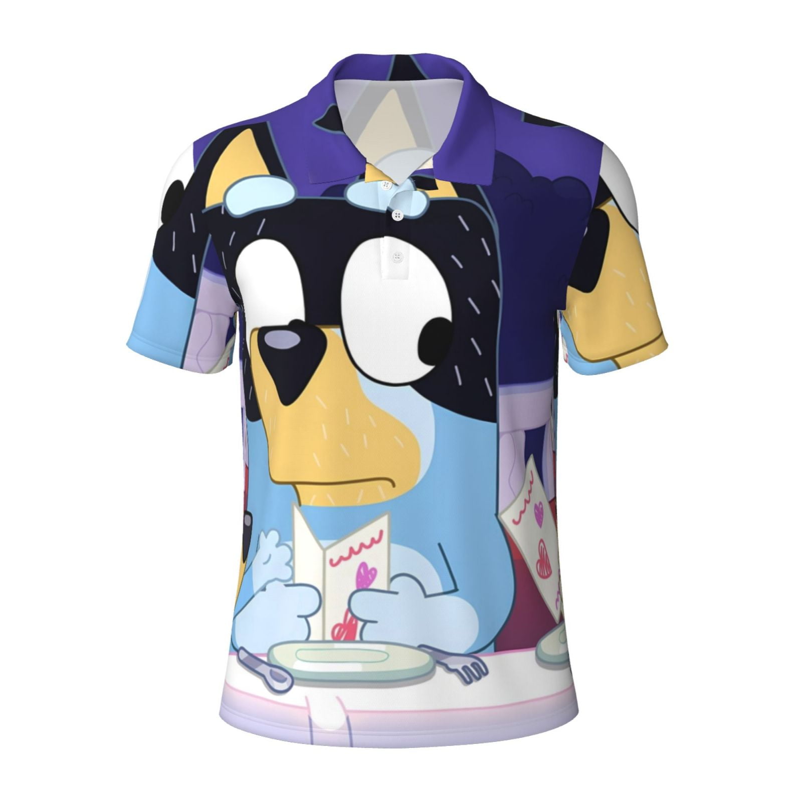 Kuqiui Mens Golf Polo Shirt Dry Fit Performance Sport Short Sleeve Golf ...