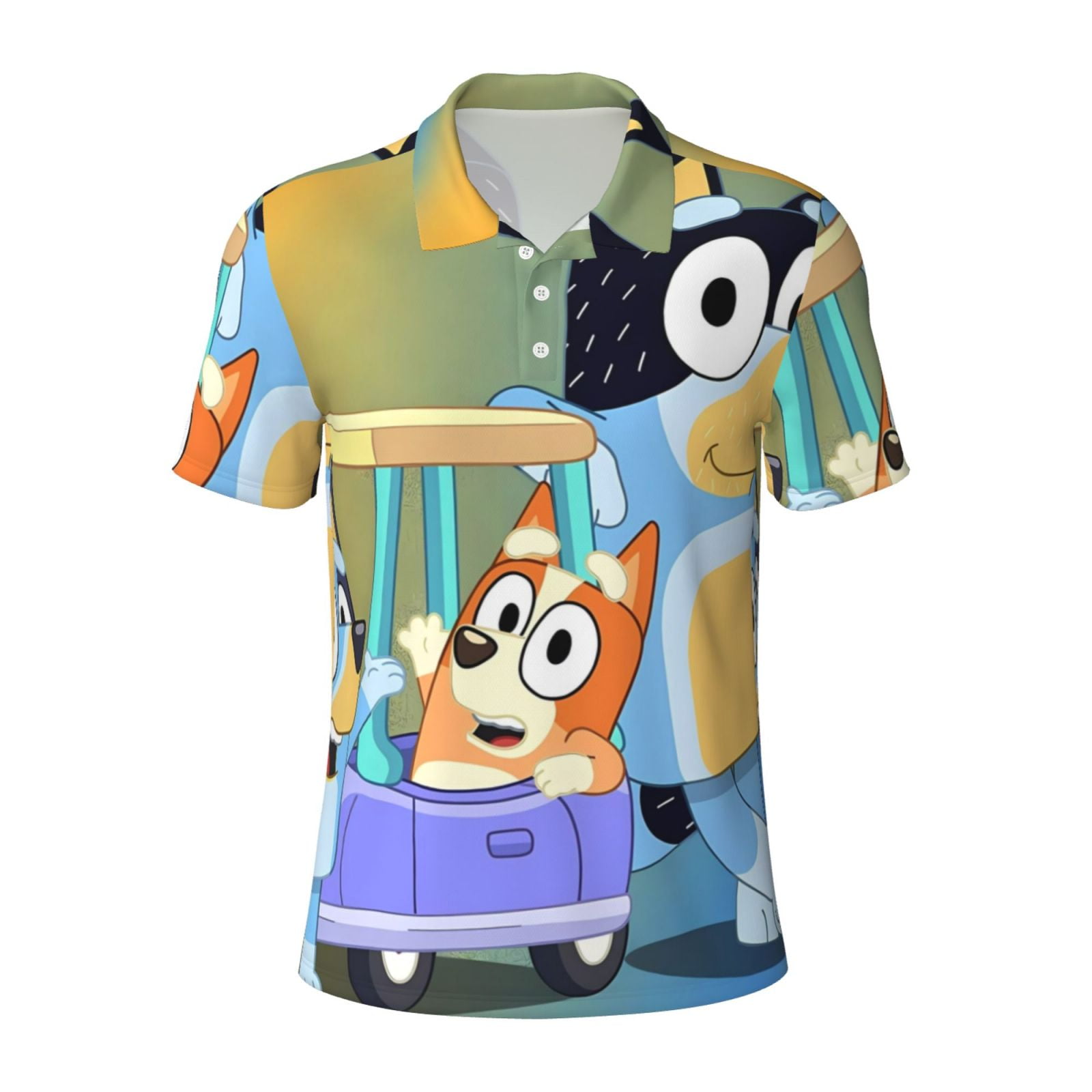 Kuqiui Mens Golf Polo Shirt Dry Fit Performance Sport Short Sleeve Golf ...