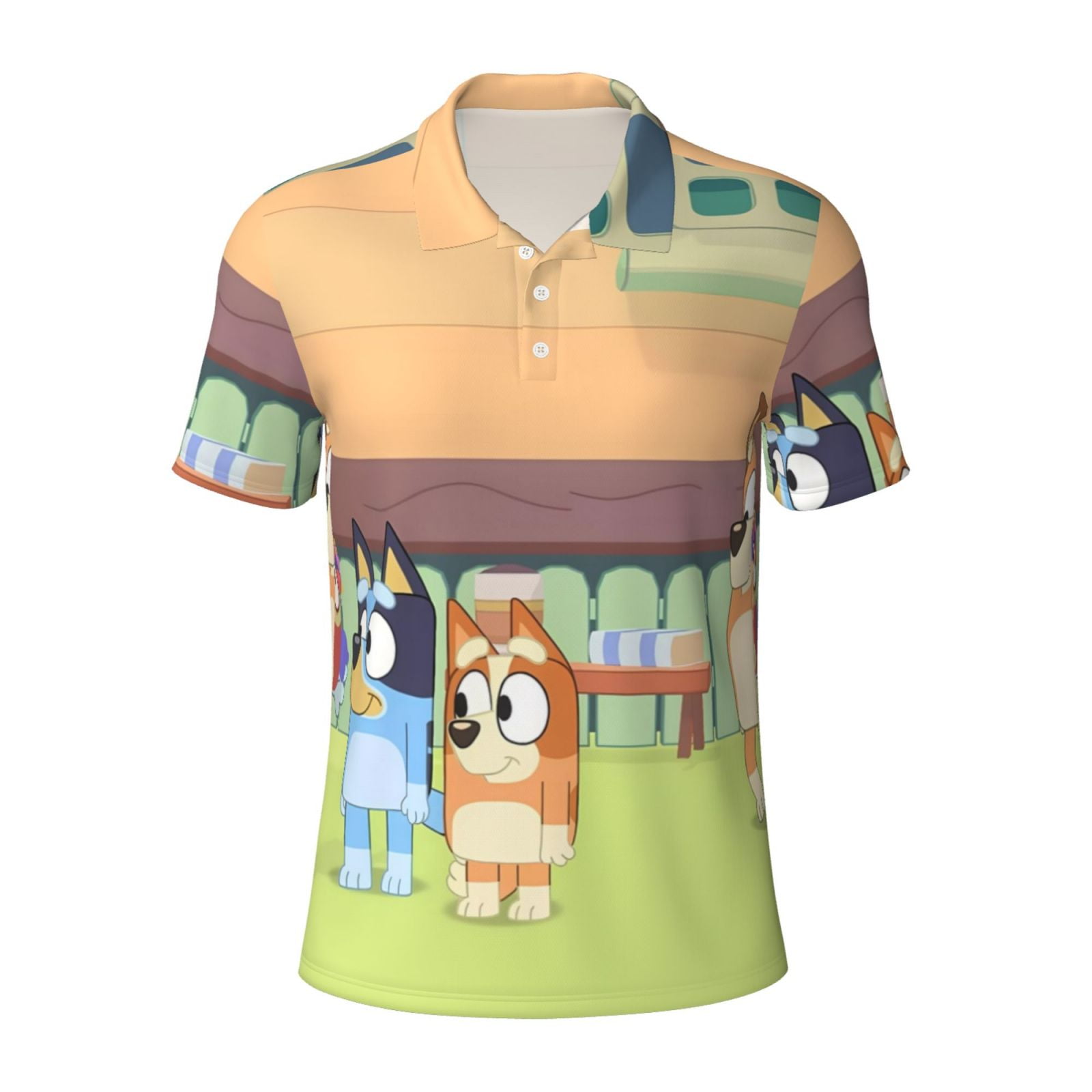 Kuqiui Mens Golf Polo Shirt Dry Fit Performance Sport Short Sleeve Golf ...