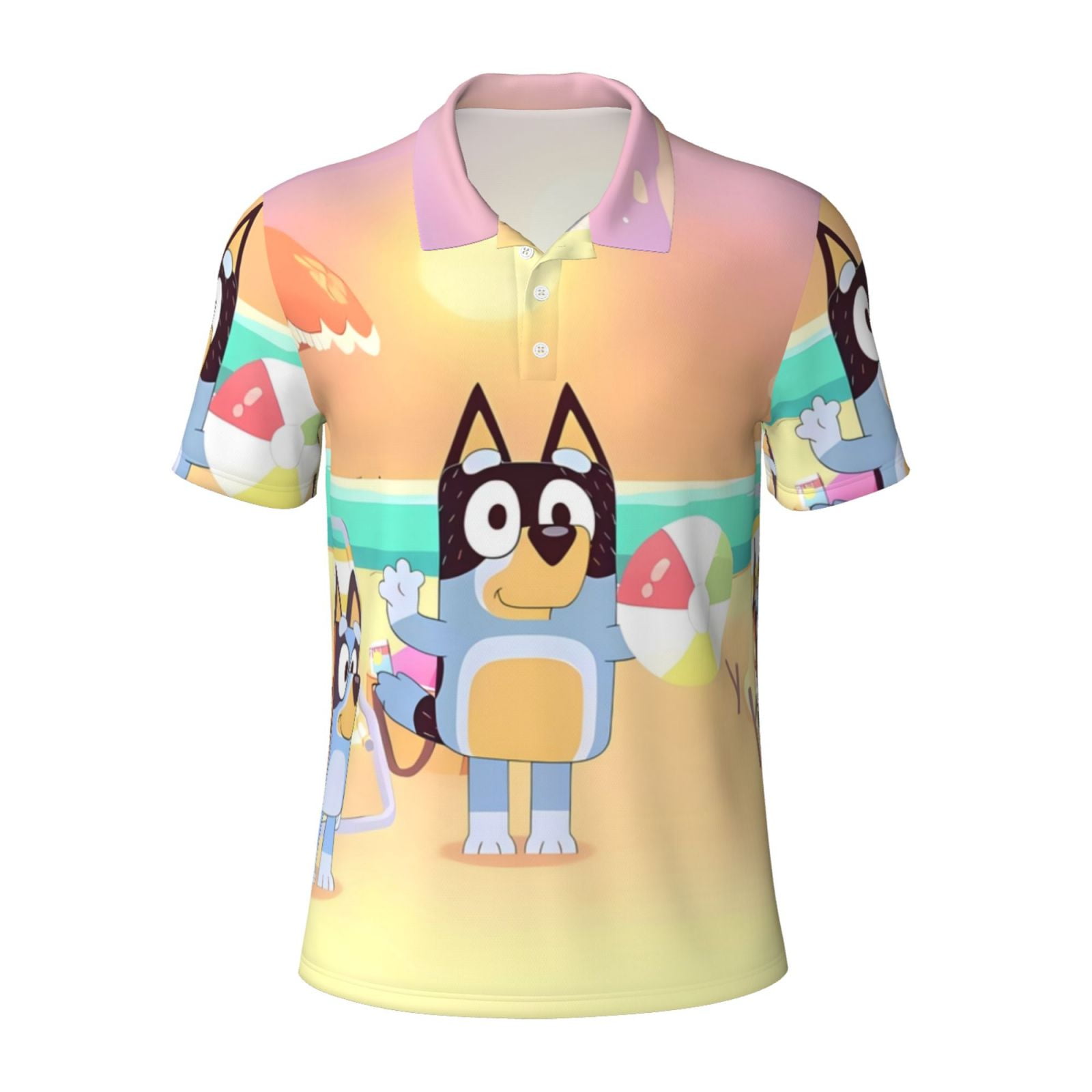 Kuqiui Mens Golf Polo Shirt Dry Fit Performance Sport Short Sleeve Golf ...