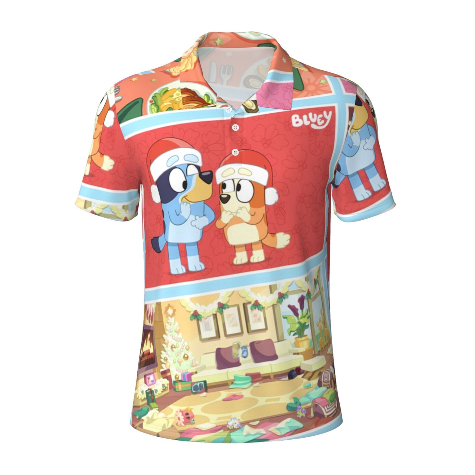 Kuqiui Mens Golf Polo Shirt Dry Fit Performance Sport Short Sleeve Golf ...