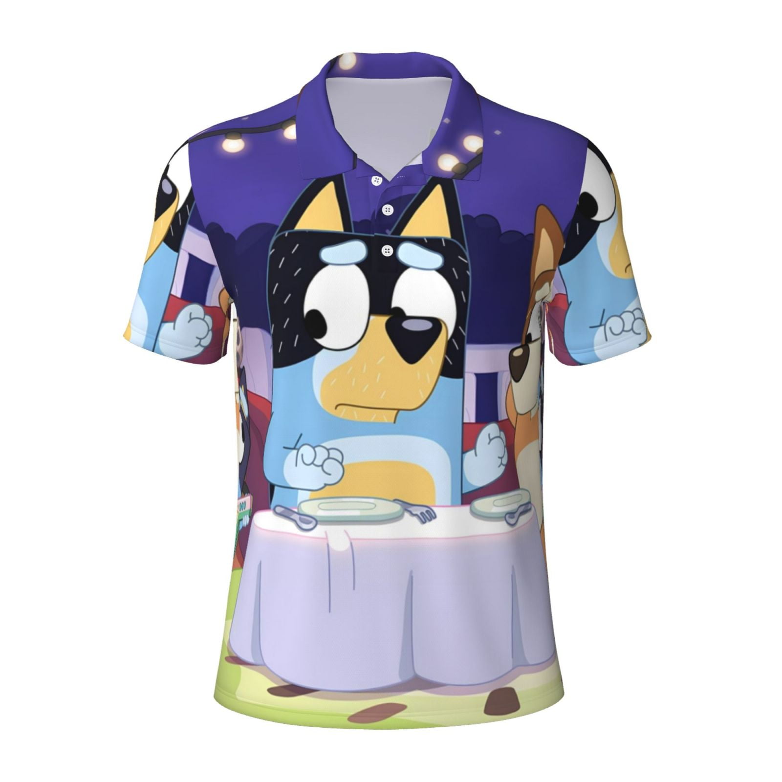 Kuqiui Mens Golf Polo Shirt Dry Fit Performance Sport Short Sleeve Golf ...